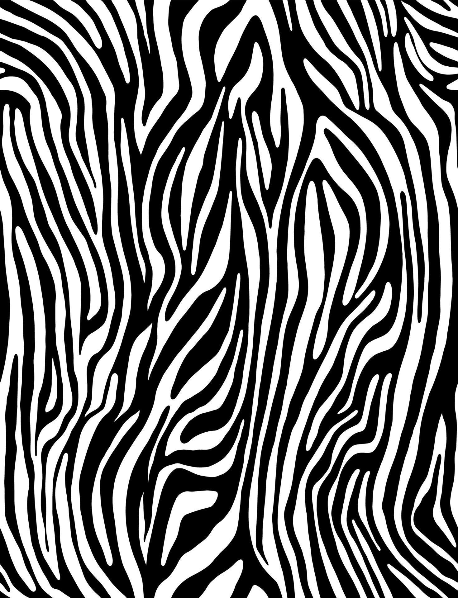 Vector animal print. Zebra ornament. Seamless pattern 8323600 Vector ...