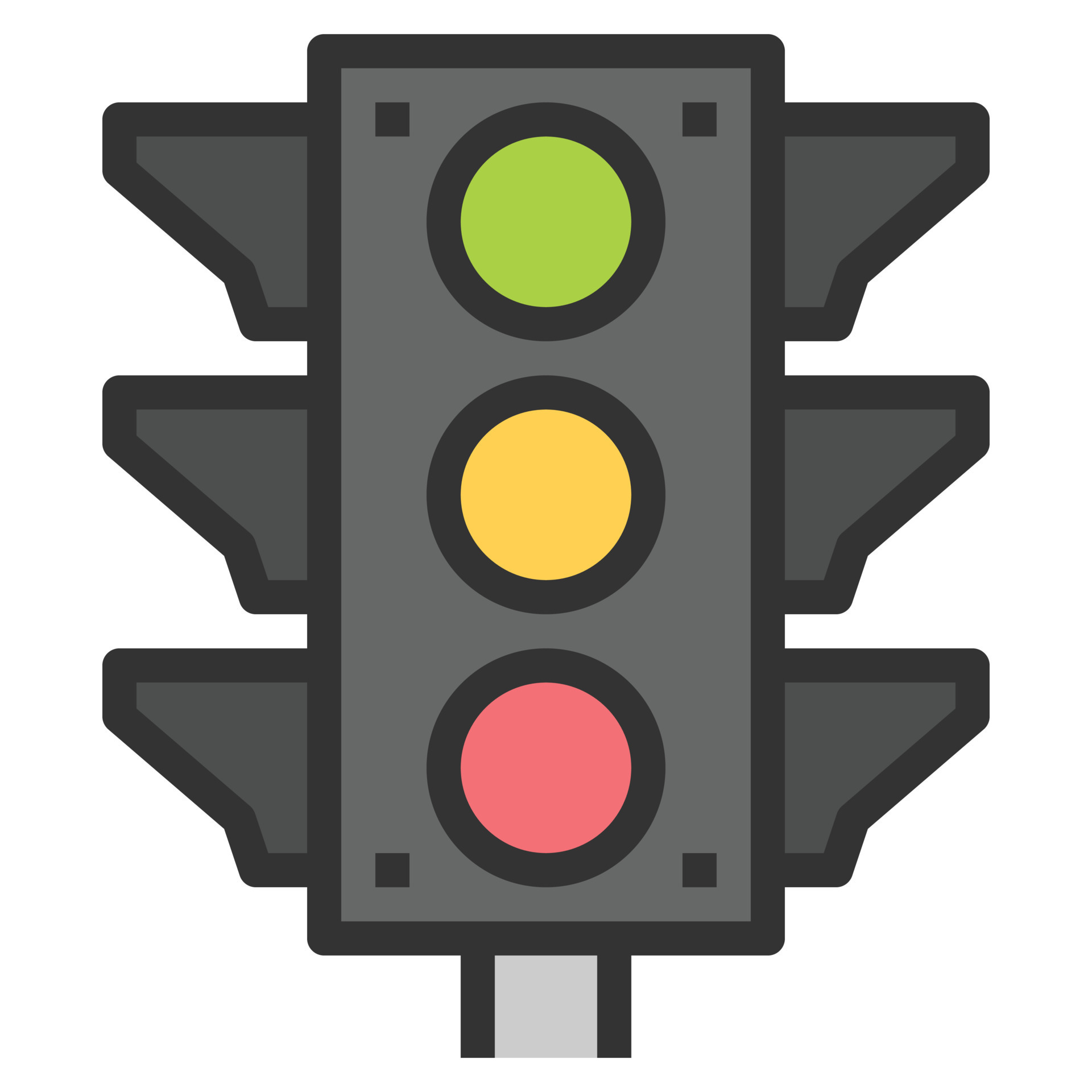 TRAFFIC LIGHT Icon Vector Symbol Simple Design For Using In Graphics ... TRAFFIC LIGHT Icon Vector Symbol Simple Design For Using In Graphics ...