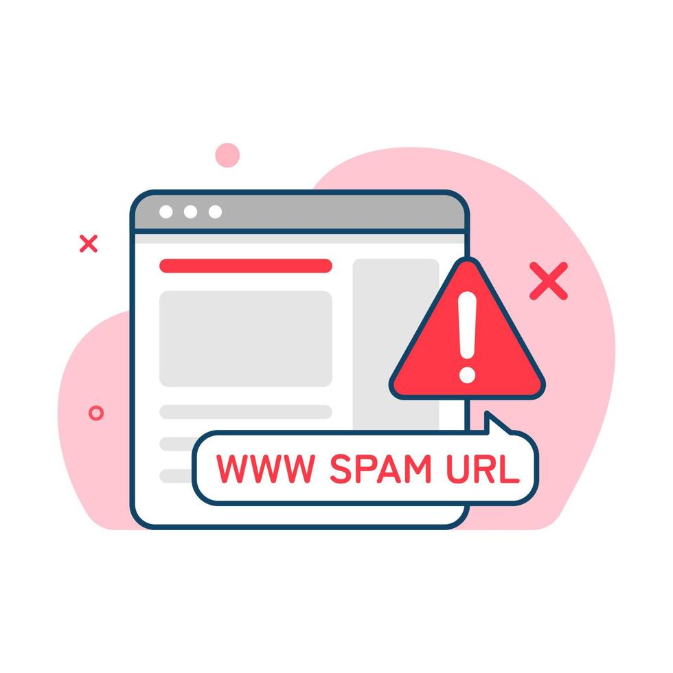 don't click spam URL, suspicious and dangerous hyperlink concept ... don't click spam URL, suspicious and dangerous hyperlink concept ...