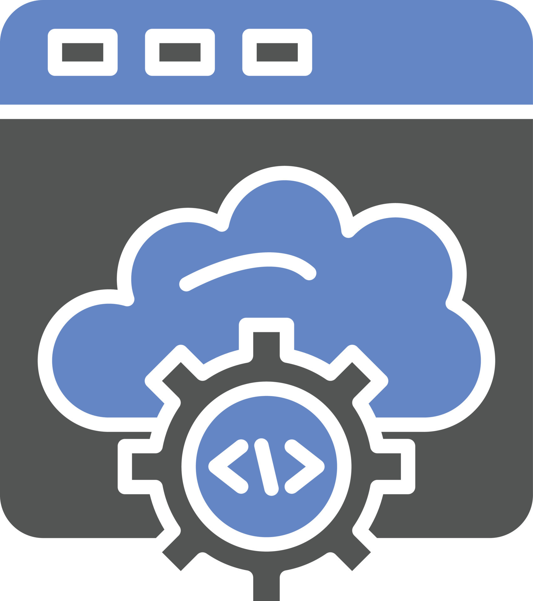 Web API Icon Style 8329243 Vector Art at Vecteezy