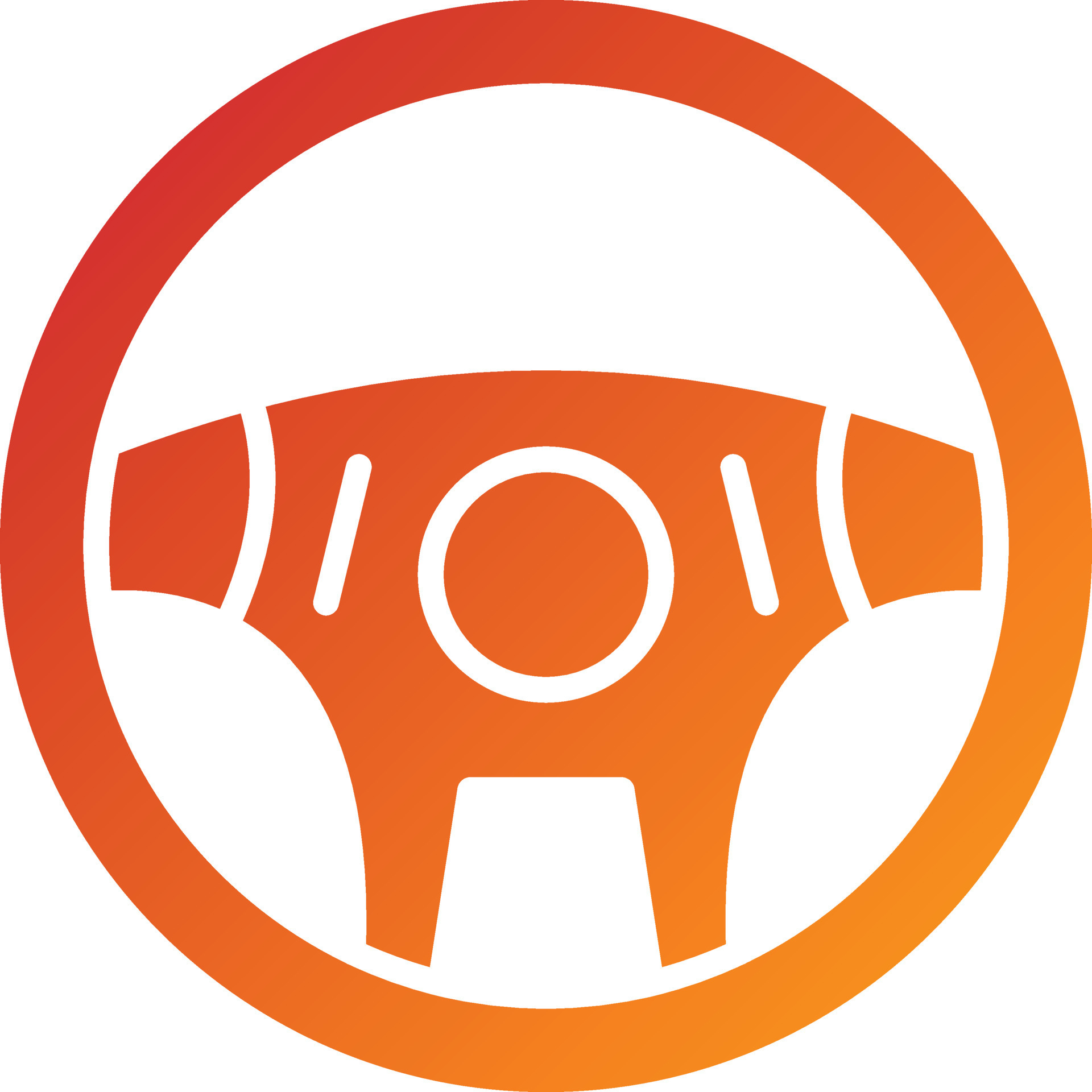 Steering Wheel Icon Style 8331331 Vector Art at Vecteezy