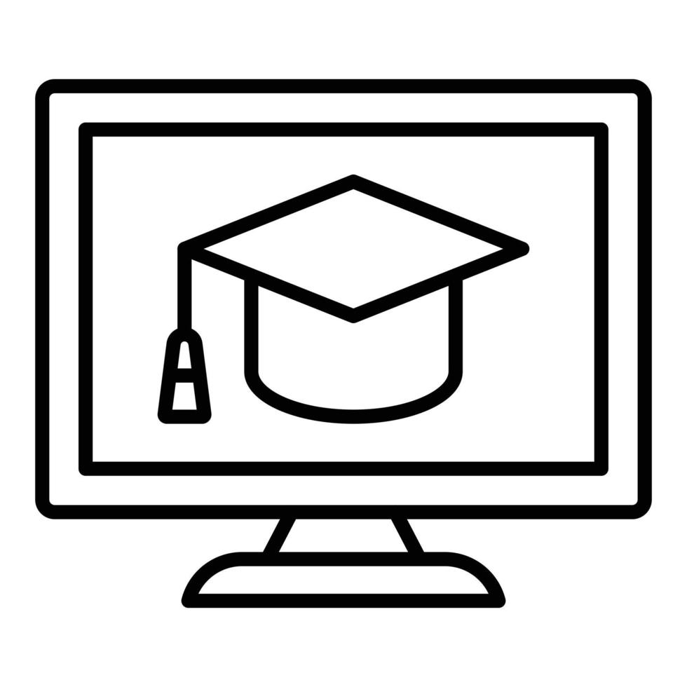 Online Course Icon Style 8333611 Vector Art at Vecteezy