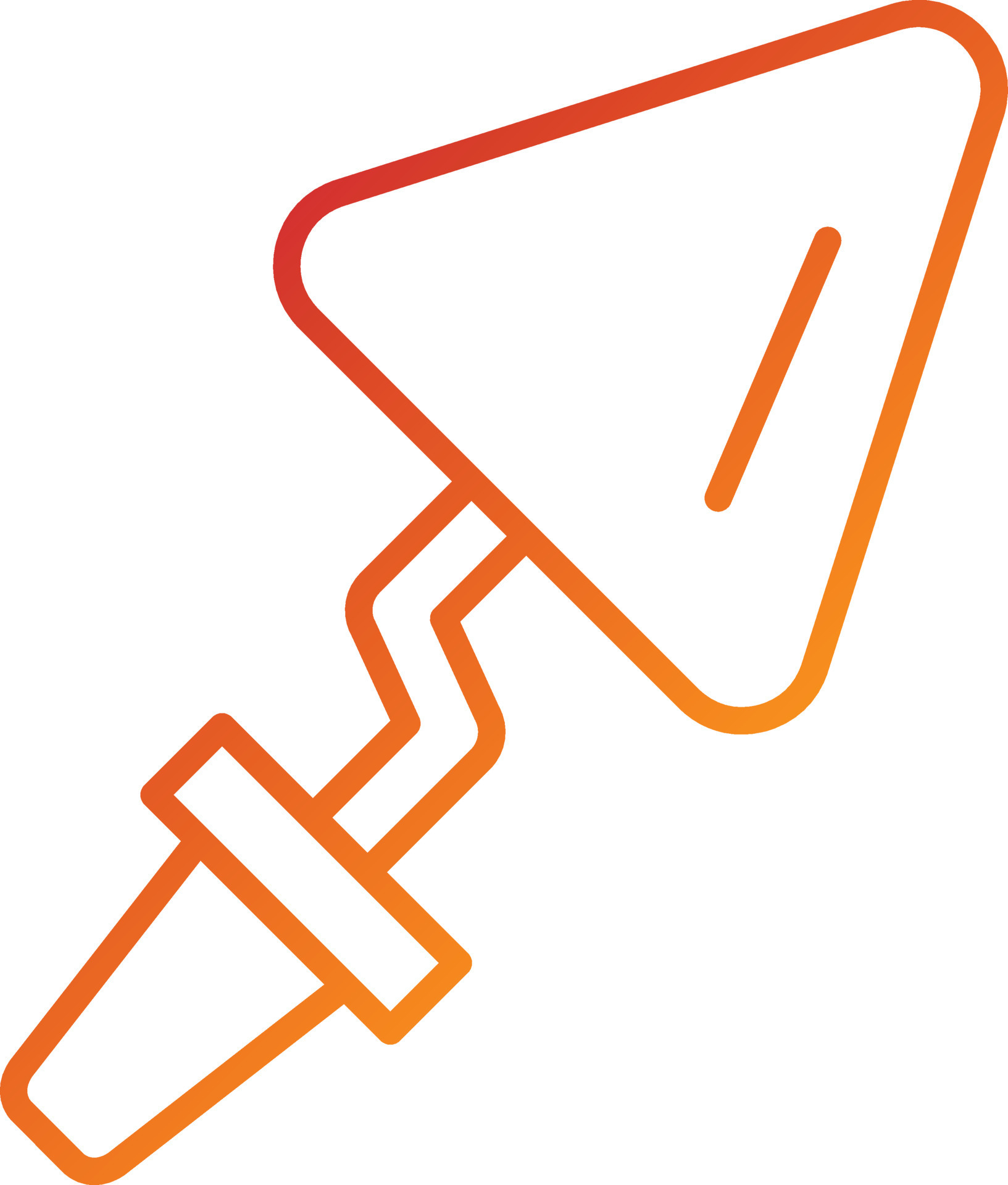 Plastering Trowel Icon Style 8333638 Vector Art at Vecteezy Plastering Trowel Icon Style 8333638 Vector Art at Vecteezy