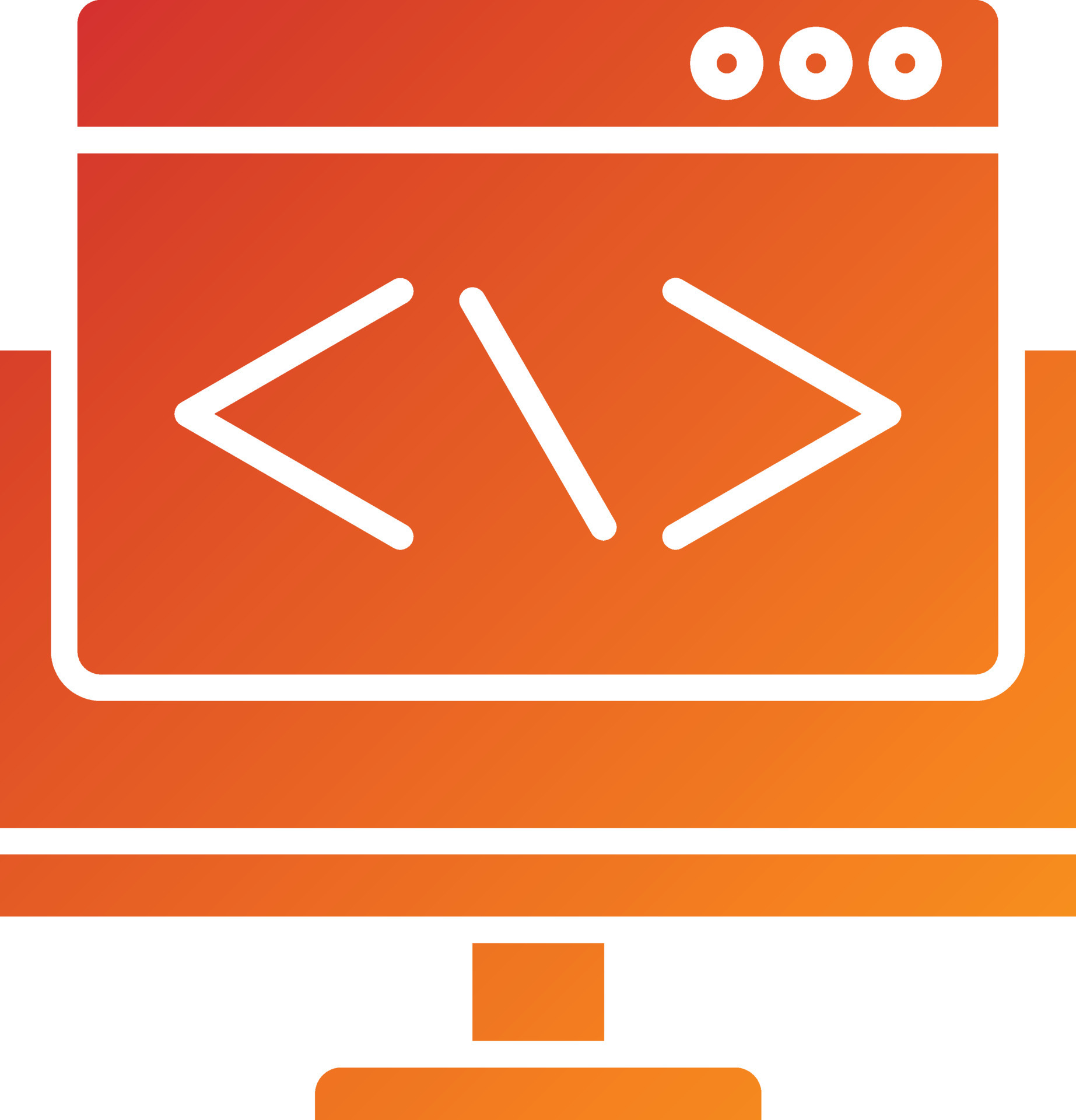 estilo de icono de programación web 8335762 Vector en Vecteezy