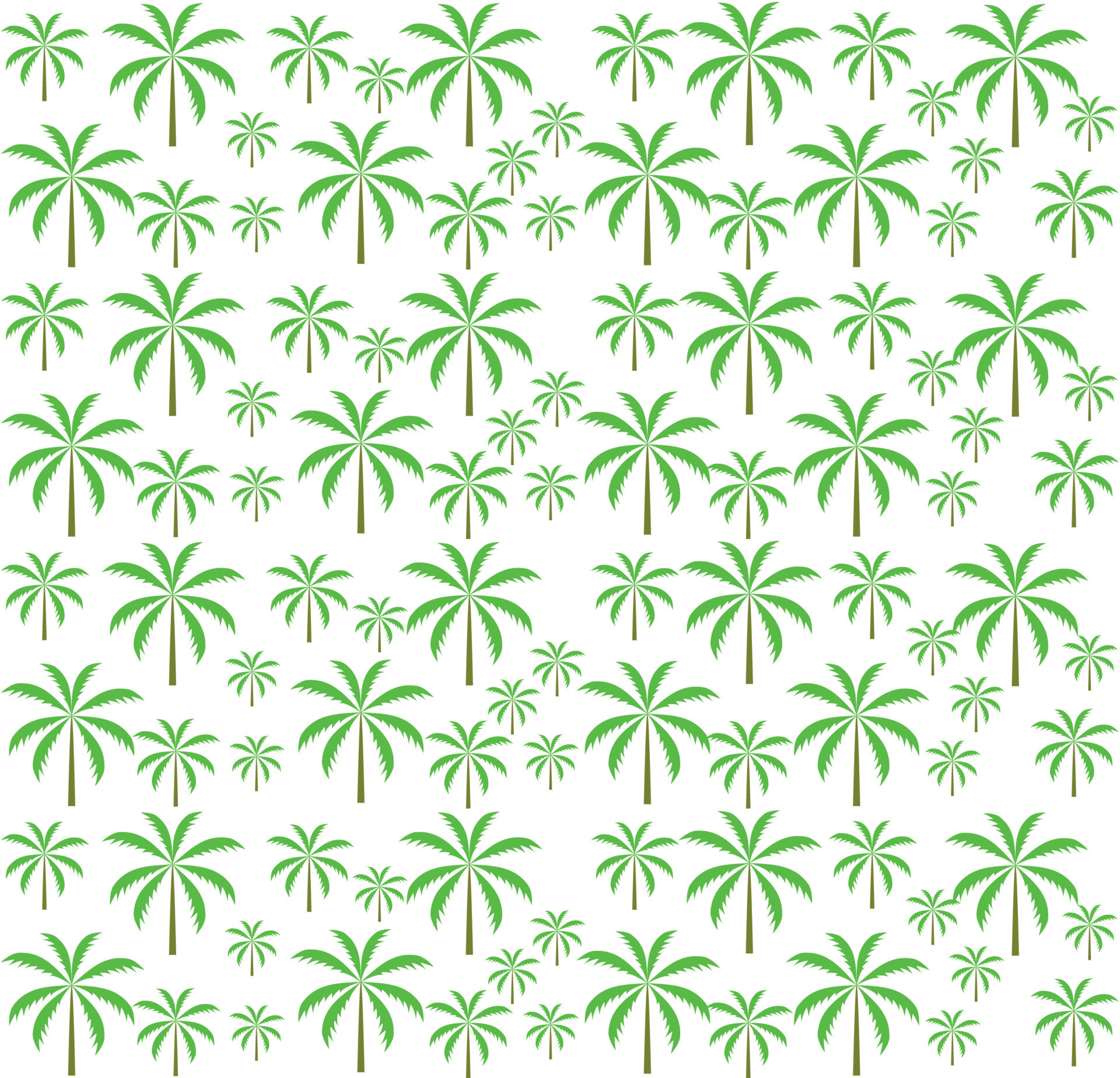 Palm trees seamless pattern. Vector illustration. EPS 10. 8341565 ...