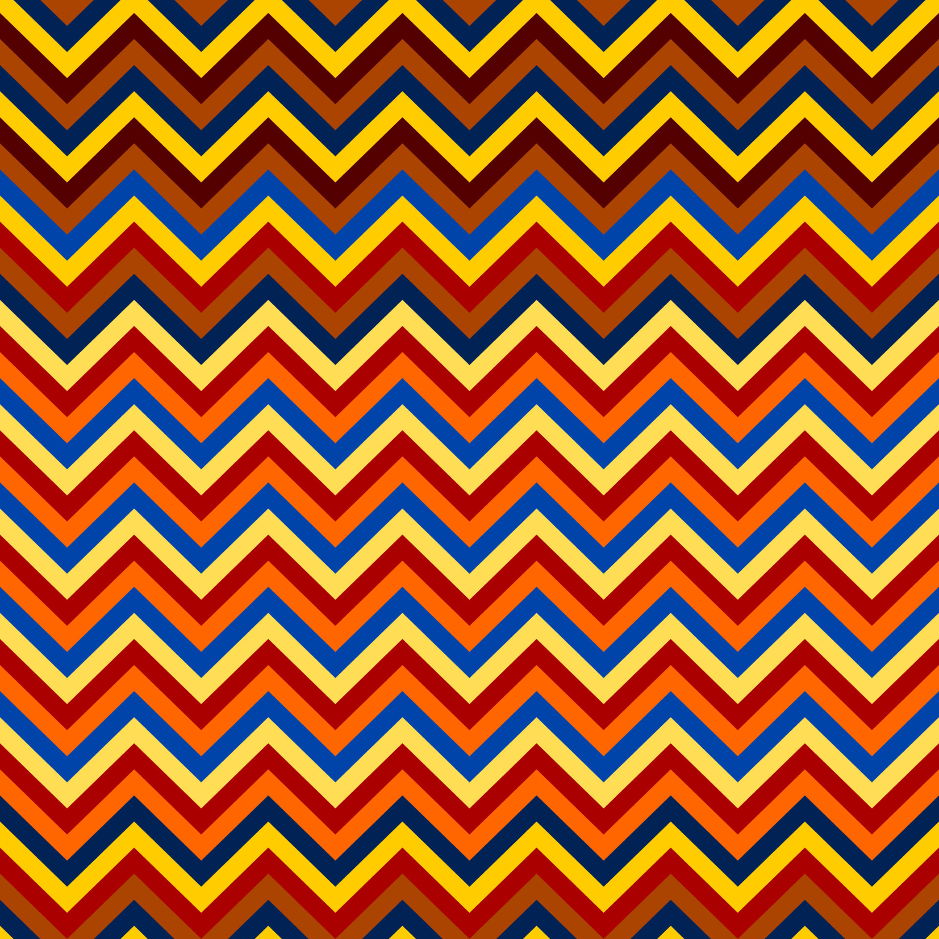 Editable Vector Of Abstract Colorful Zigzag Shapes Seamless Pattern For Creating Background