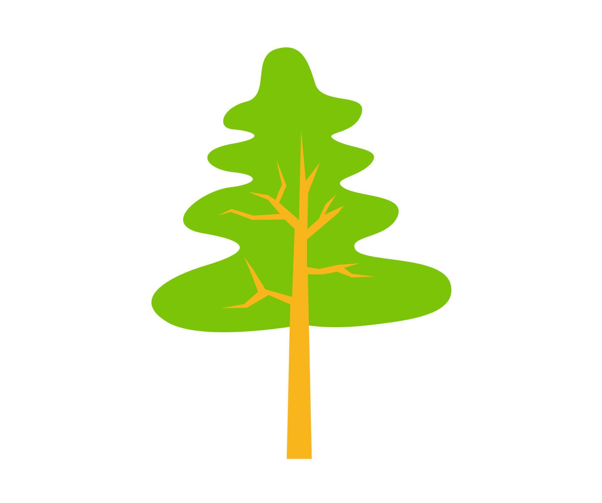 vector design, green tree shape icon 8353618 Vector Art at Vecteezy