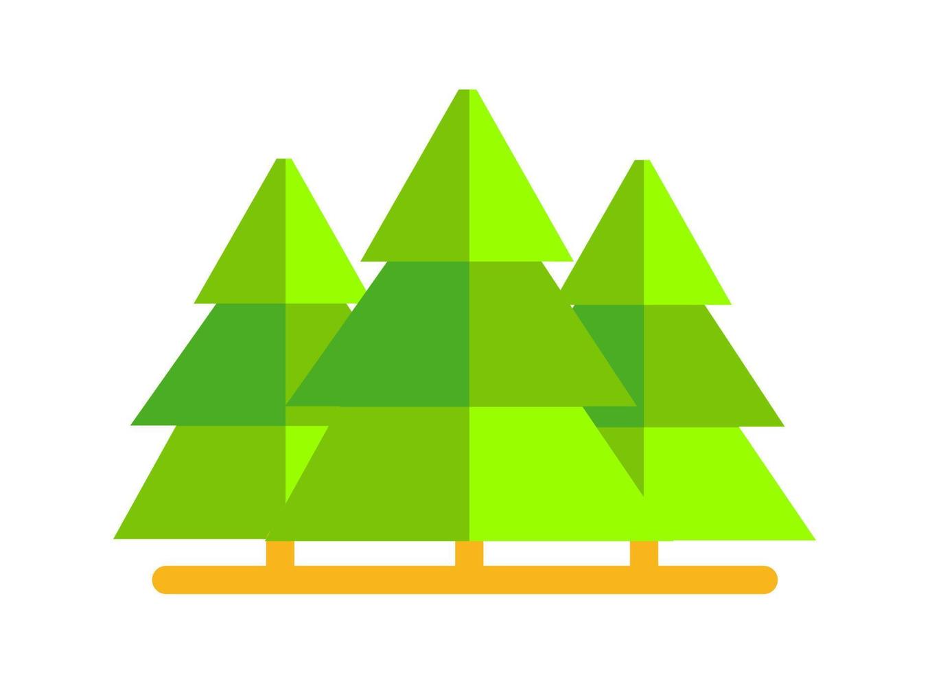 vector design fir tree shape icon 8353658 Vector Art at Vecteezy