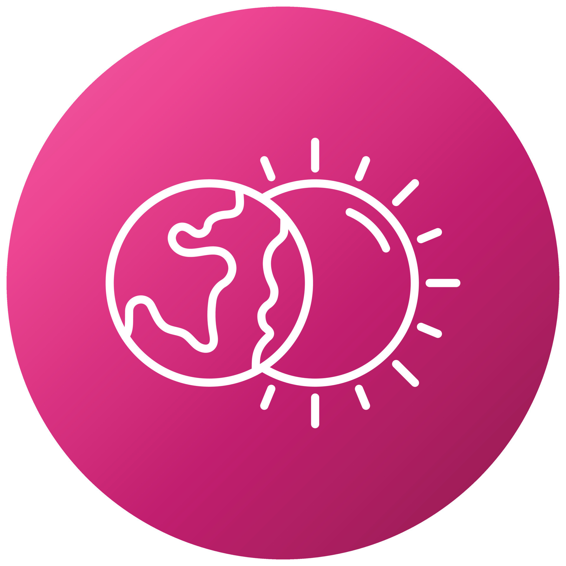 Lunar Eclipse Icon Style 8378729 Vector Art at Vecteezy