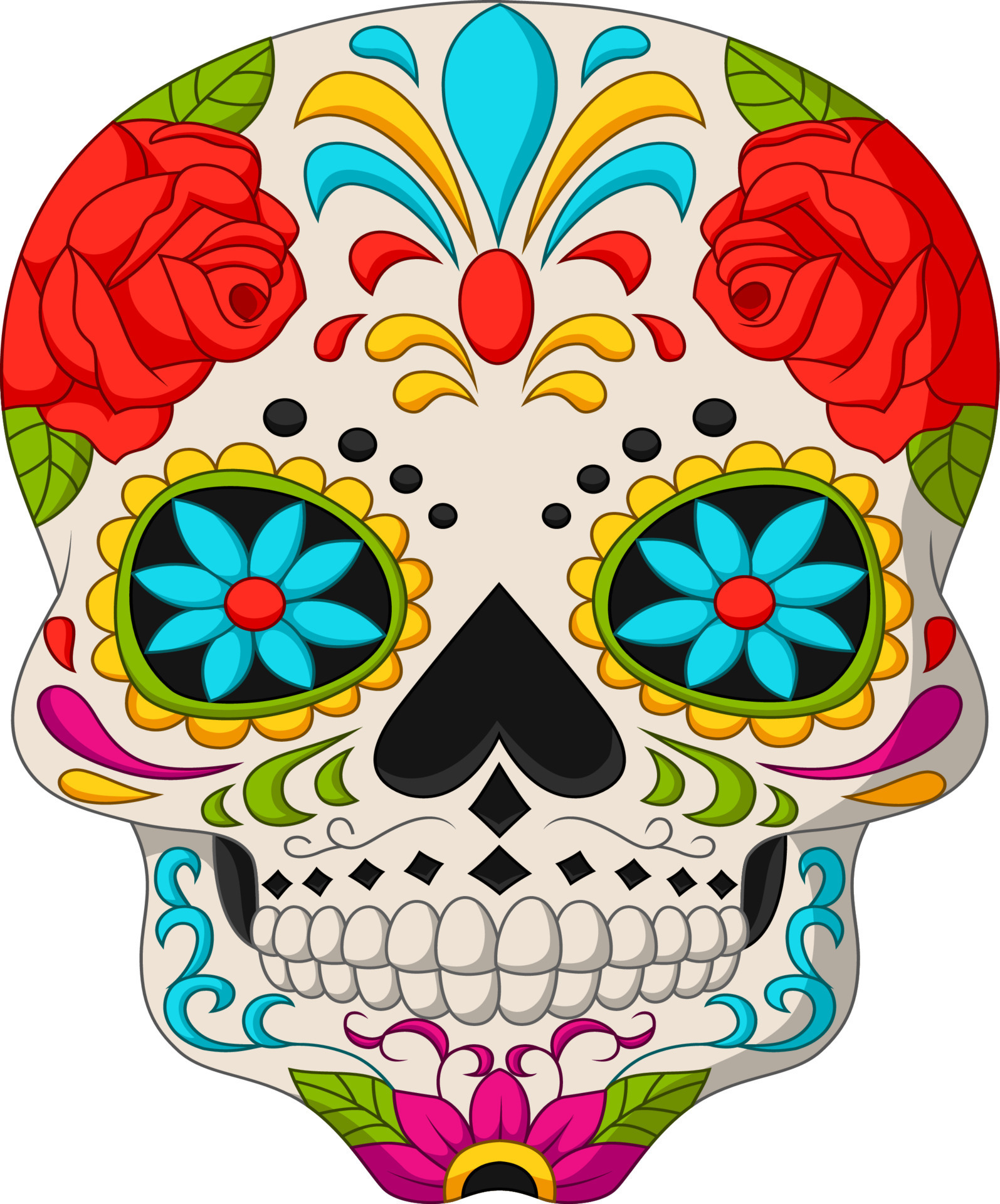 Day Of The Dead Skulls 8387781 Vector Art At Vecteezy Day Of The Dead Skulls 8387781 Vector Art At Vecteezy