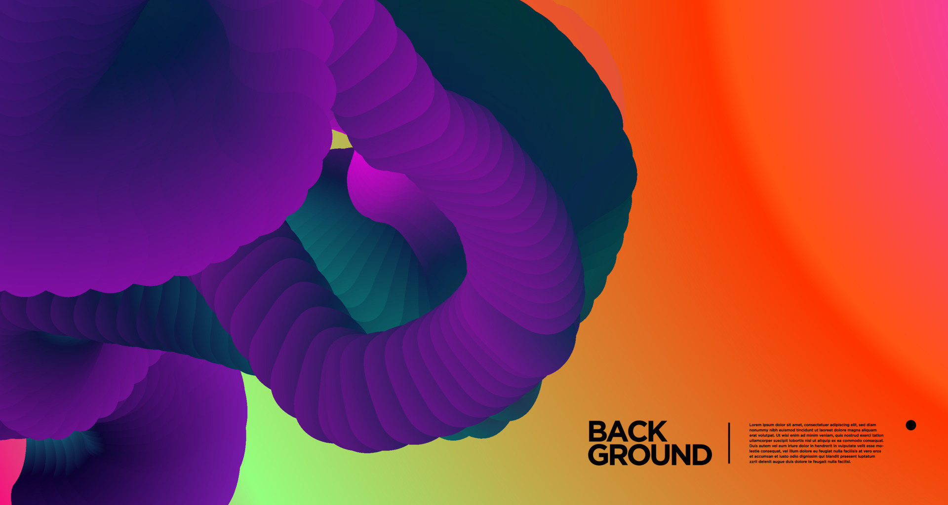 Vector Colorful Gradient Abstract Fluid Background For Banner Template 8389049 Vector Art At