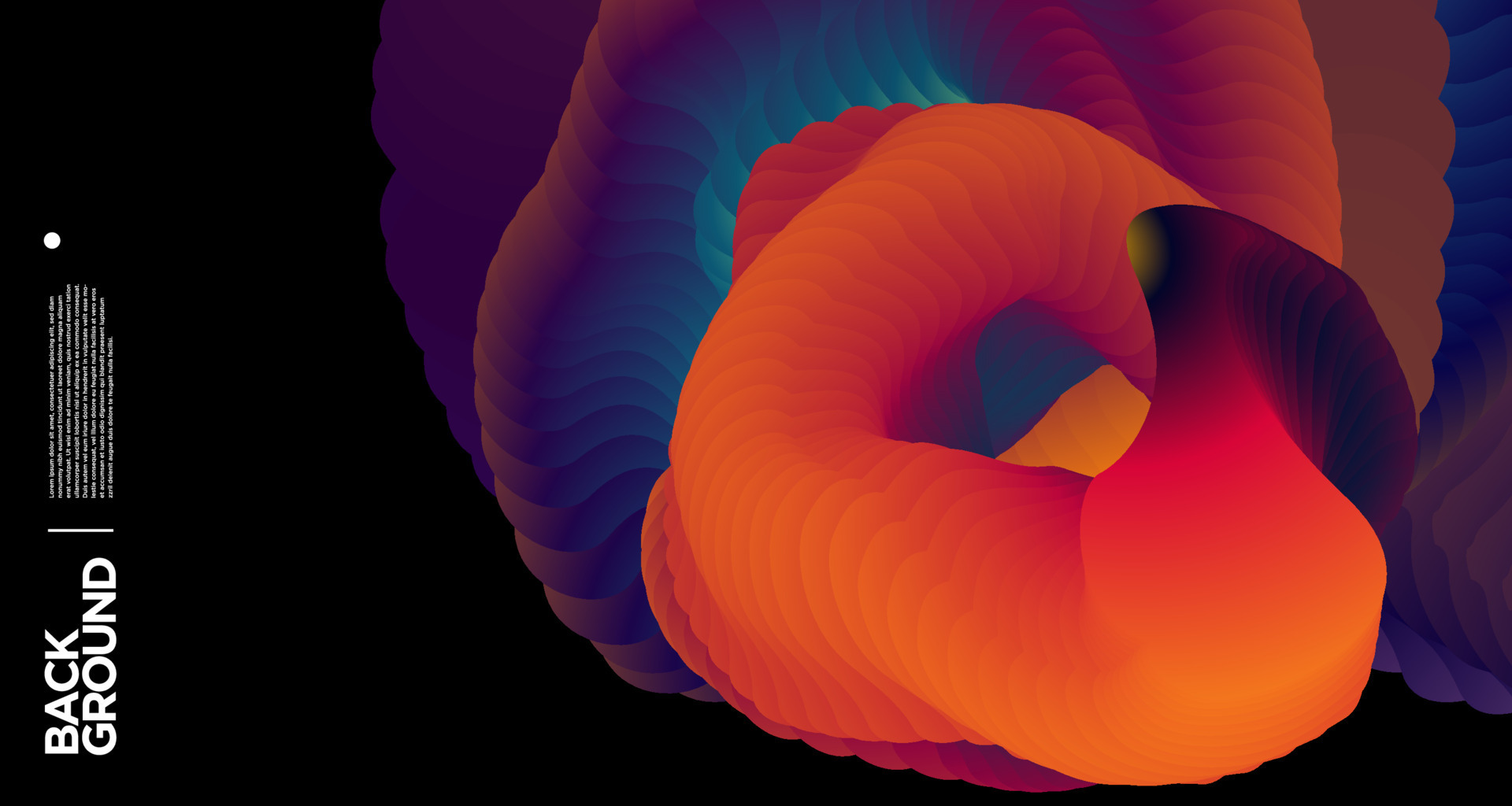 Vector Colorful Gradient Abstract Fluid Background For Banner Template 8389284 Vector Art At