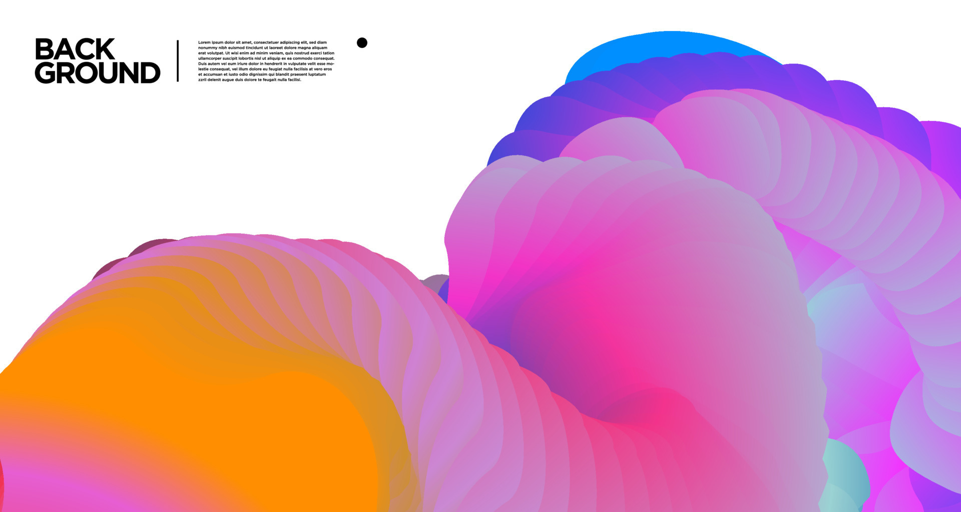 Vector Colorful Gradient Abstract Fluid Background For Banner Template 8389380 Vector Art At