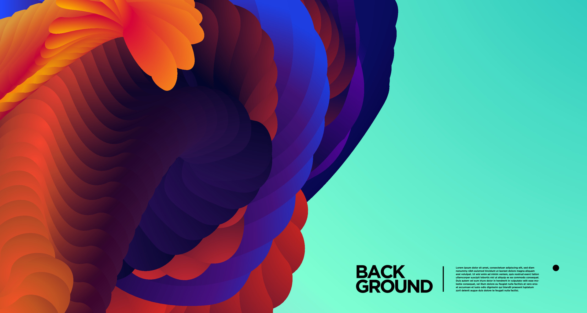 Vector Colorful Gradient Abstract Fluid Background For Banner Template 8389391 Vector Art At