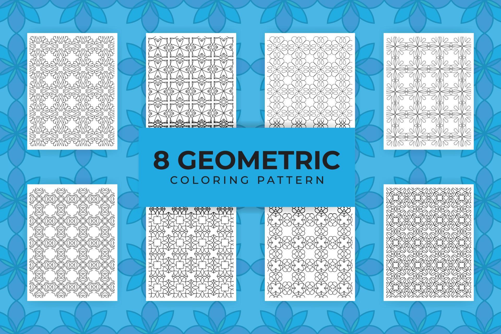 Geometric Digital pattern 8405829 Vector Art at Vecteezy