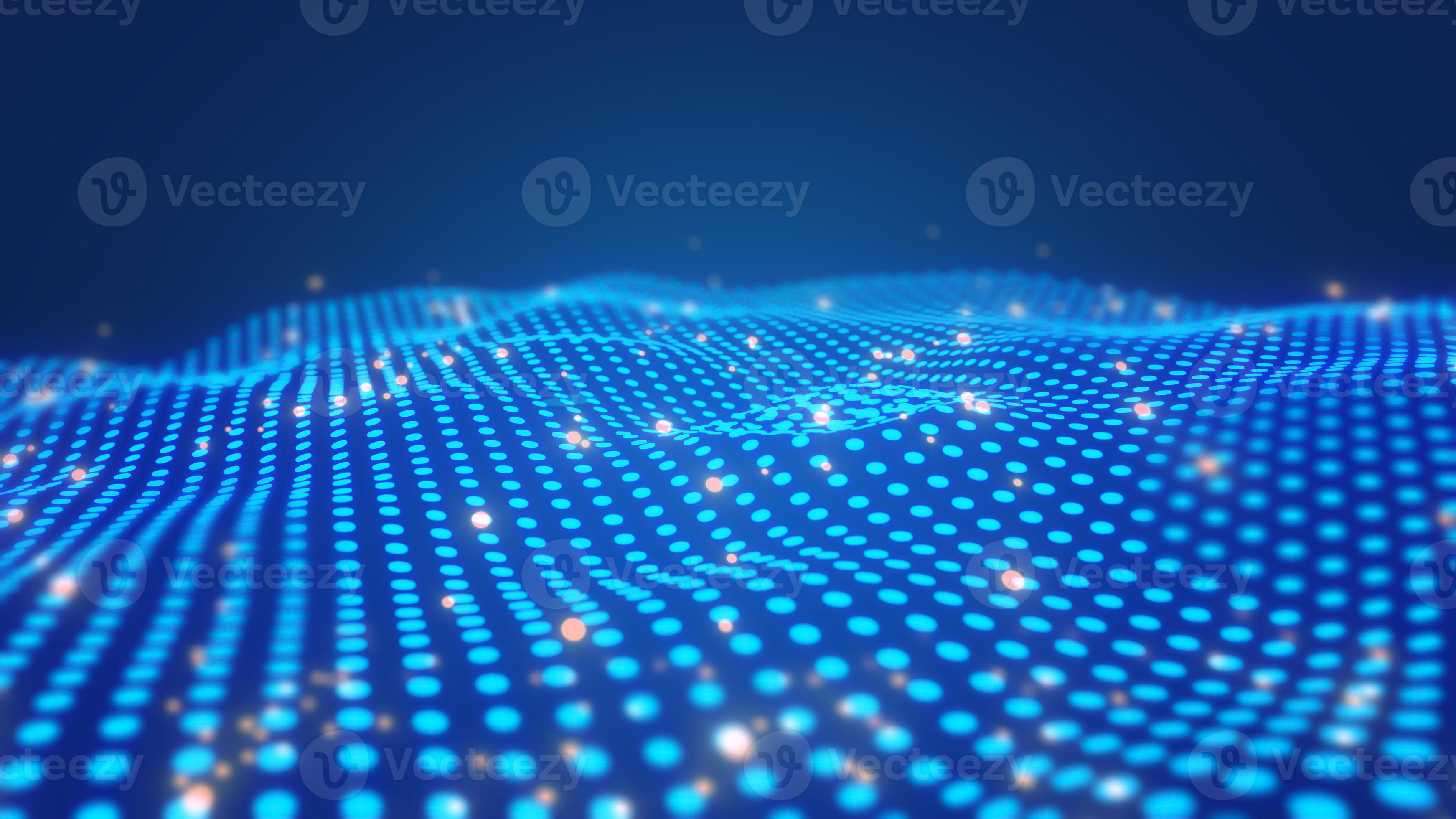 Big data sphere visualization with text. HUD wireframe mesh sphere with dot and lines. Visual ...