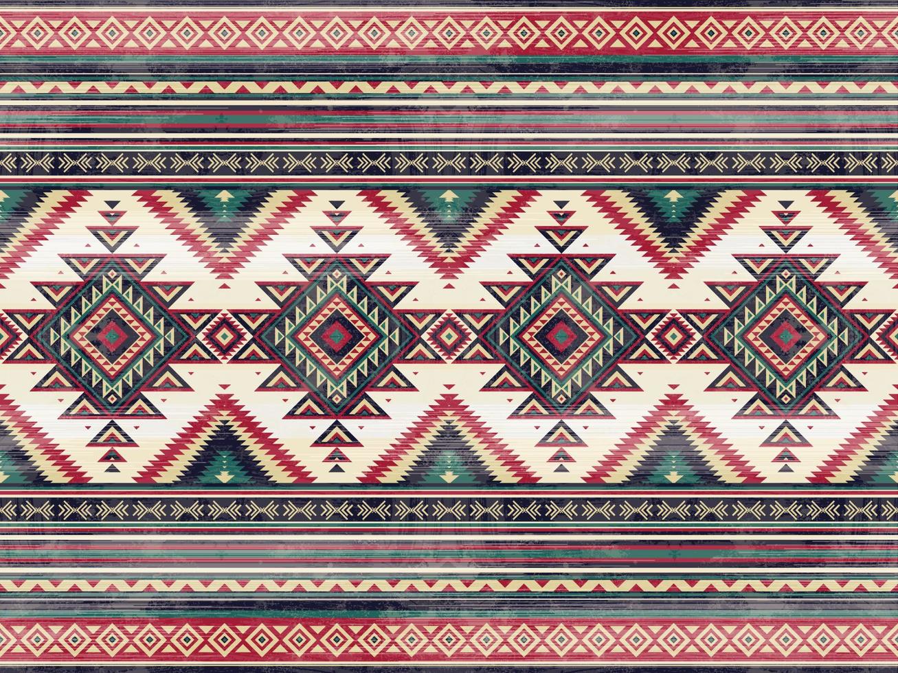 Native american indian ornament pattern geometric ethnic textile ...