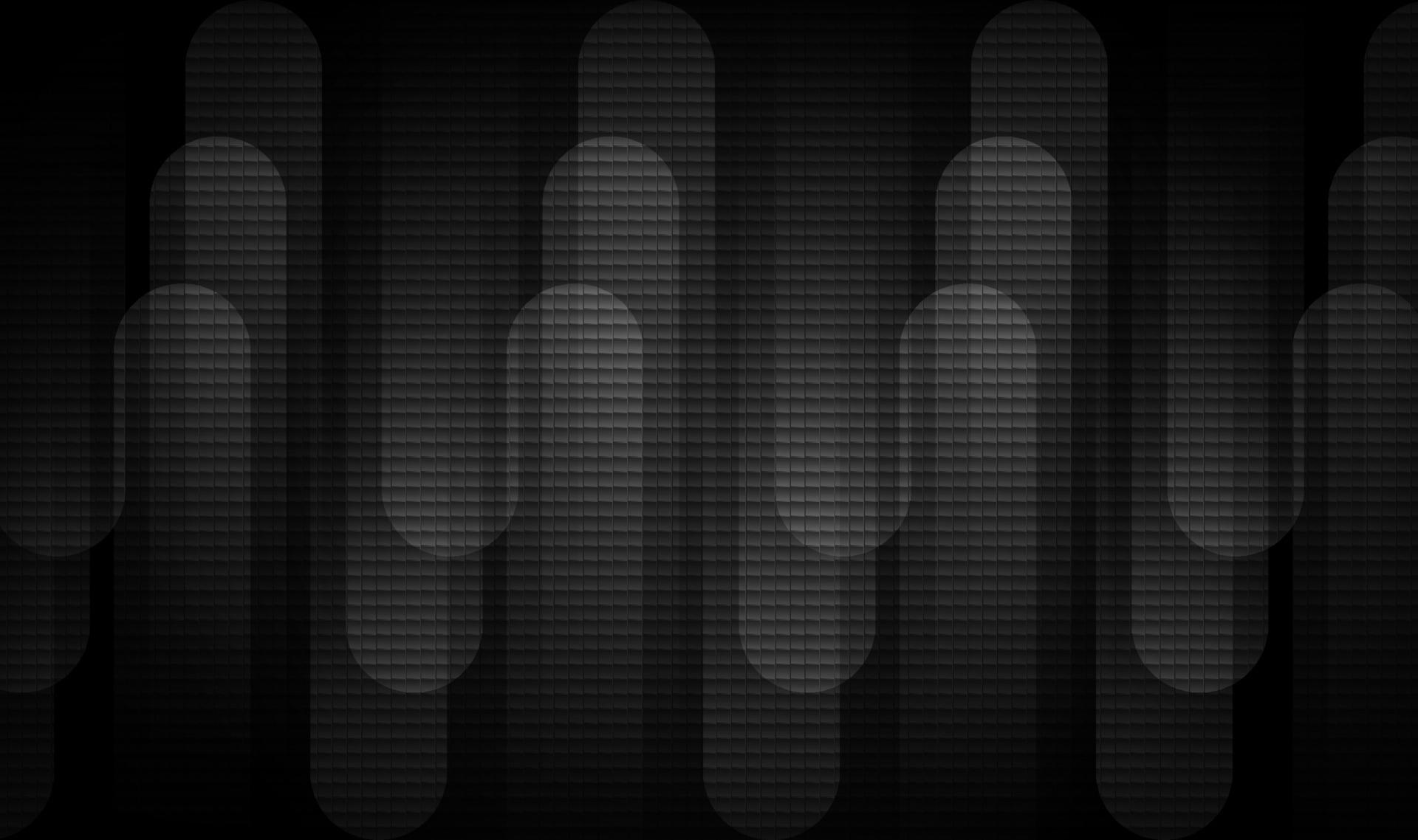 3d Black Geometric Abstract Background Overlap Layer On Dark Space With Line Motion Style Effect