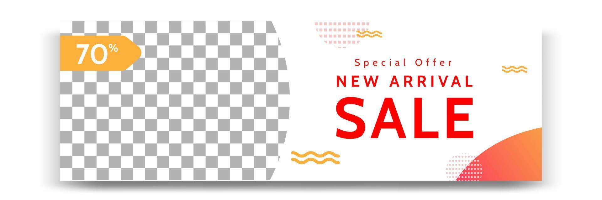Abstract gradient modern geometric banner template design in yellow ...
