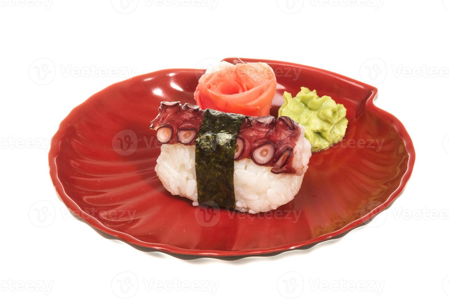 Octopus Sushi Roll
