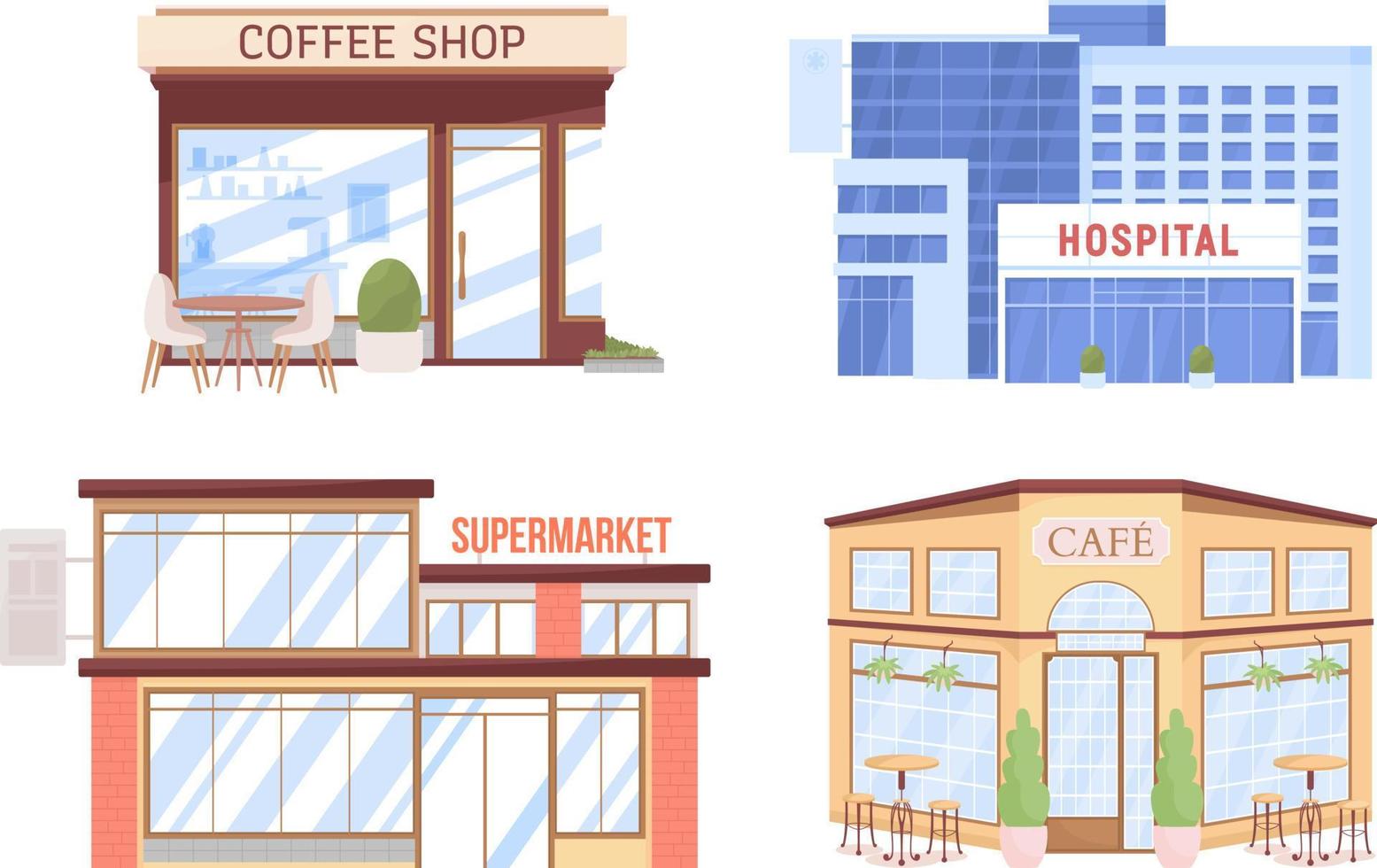 City service semi flat color vector objects set 8446633 Vector Art at ... City service semi flat color vector objects set 8446633 Vector Art at ...