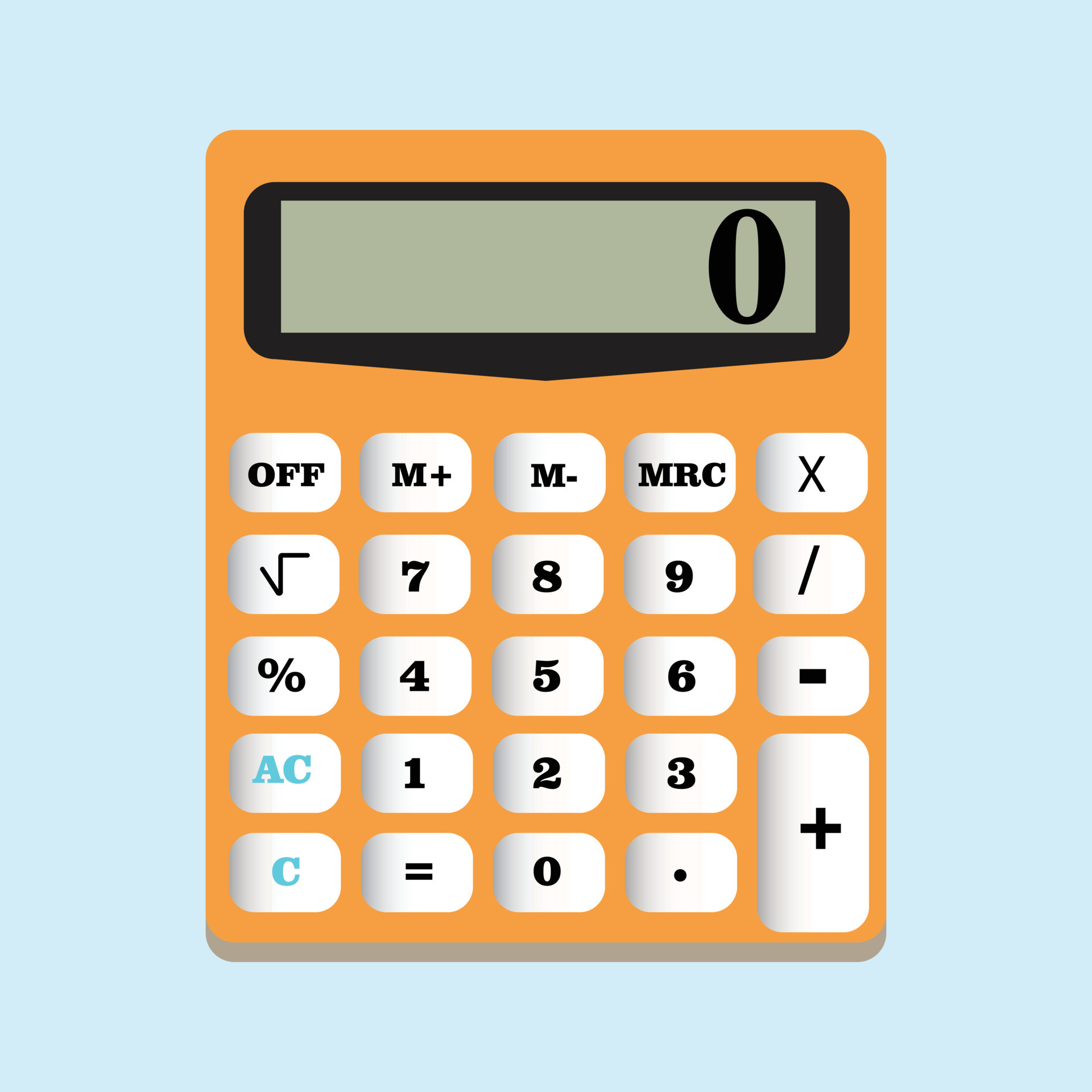 calculator flat design technology icon digital maths 8453577 Vector Art ... calculator flat design technology icon digital maths 8453577 Vector Art ...