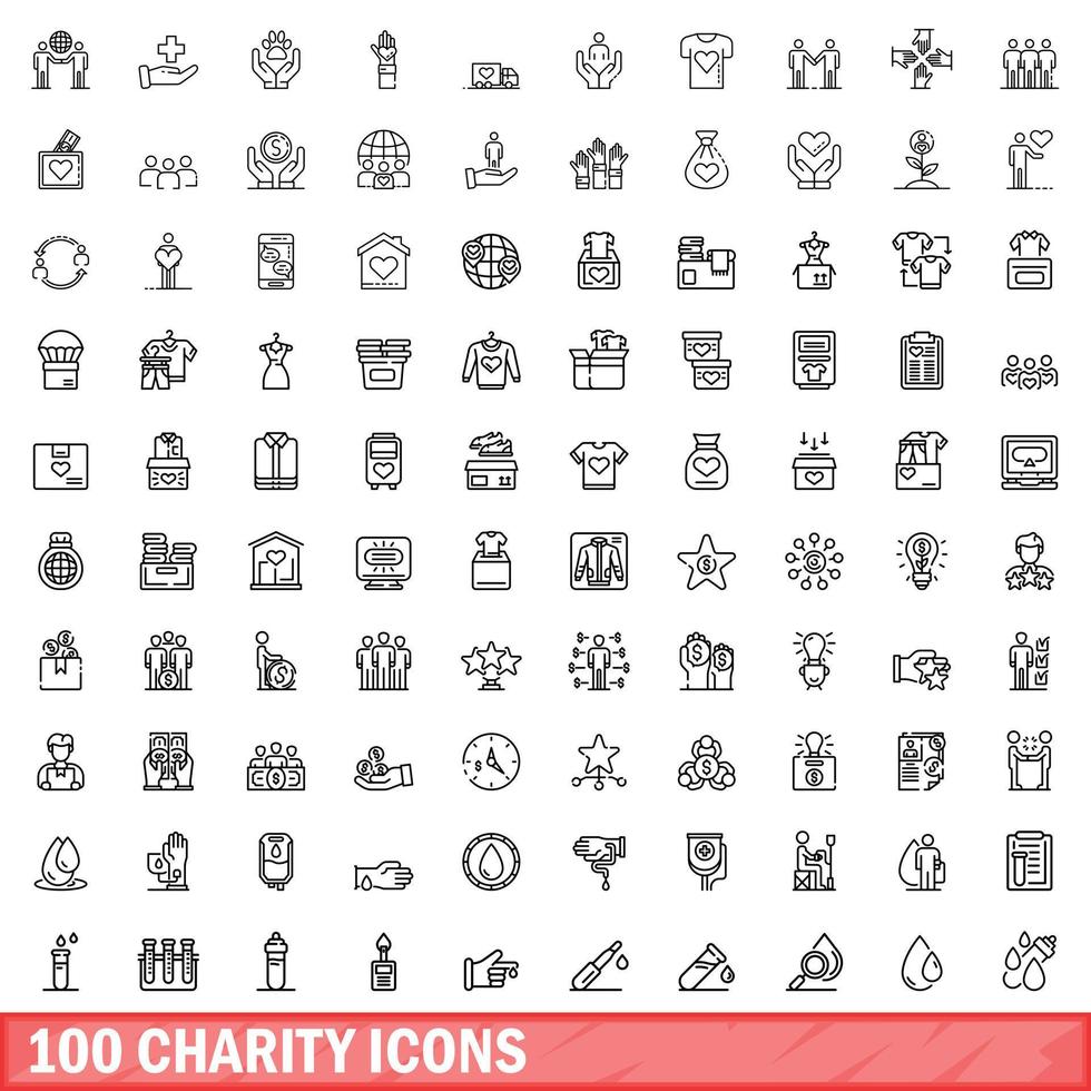 100 charity icons set, outline style 8458894 Vector Art at Vecteezy 100 charity icons set, outline style 8458894 Vector Art at Vecteezy