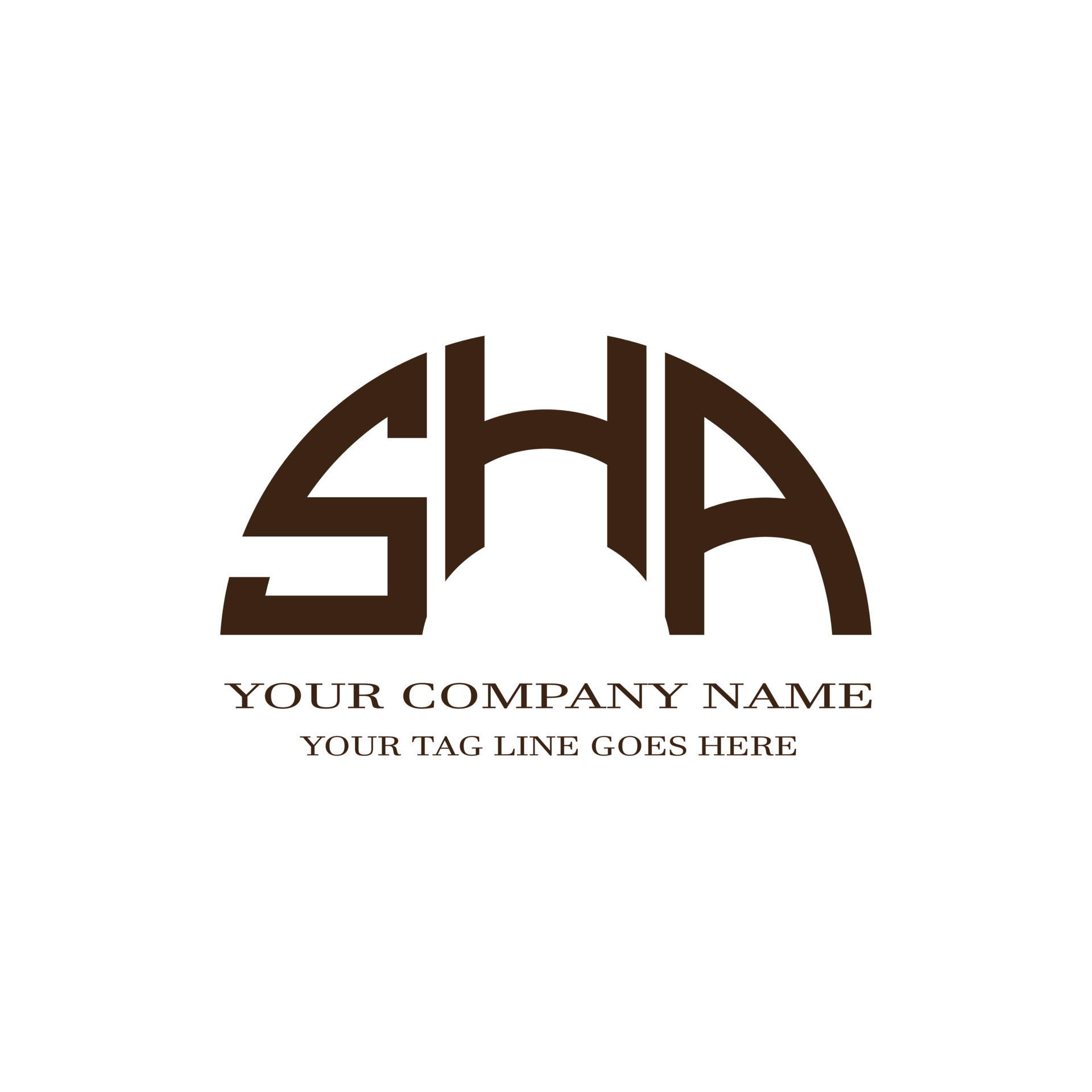 SHA letter logo creative design with vector graphic 8464152 Vector Art ... SHA letter logo creative design with vector graphic 8464152 Vector Art ...