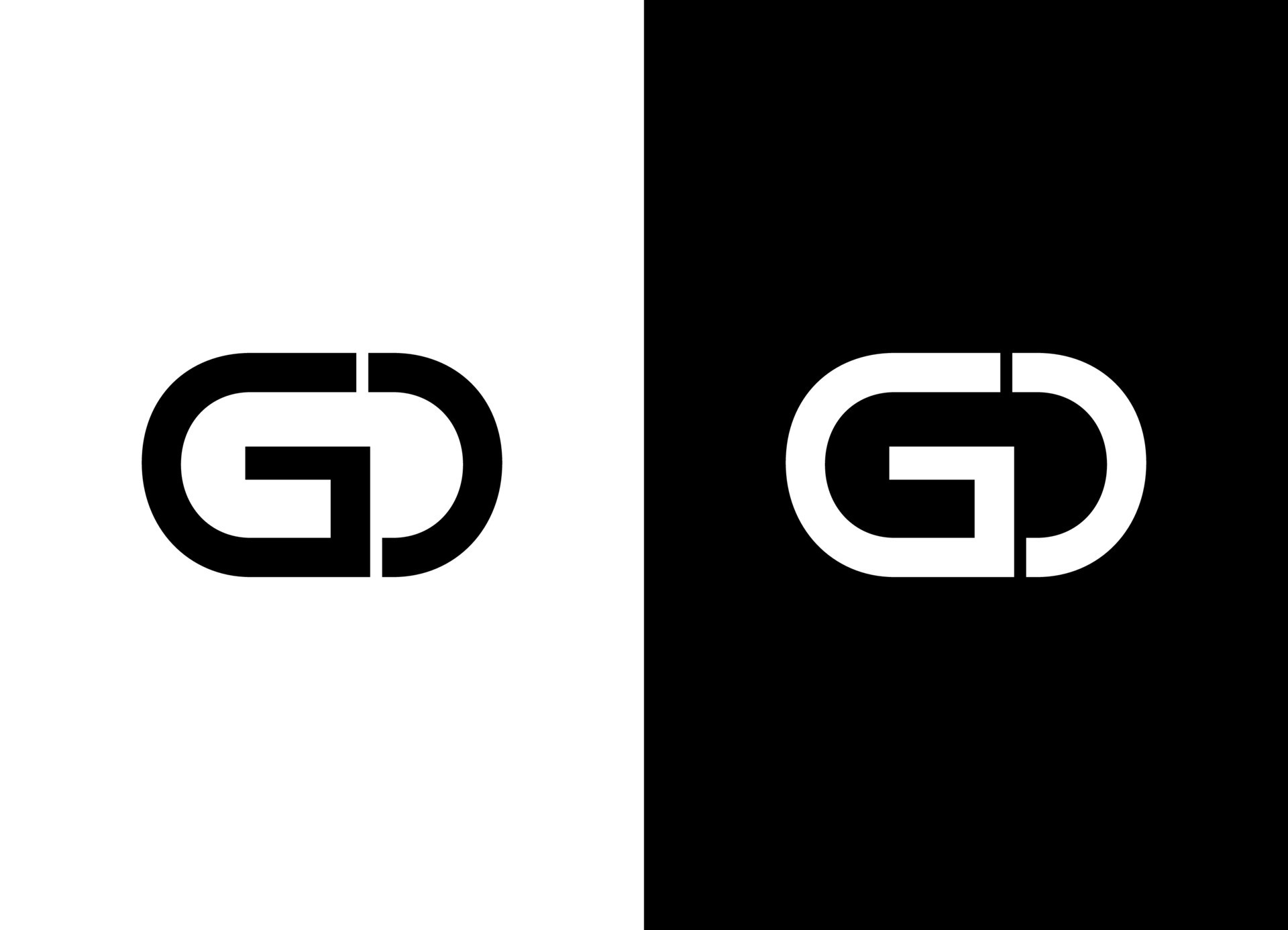 gd logo free vector file 8464200 Vector Art at Vecteezy