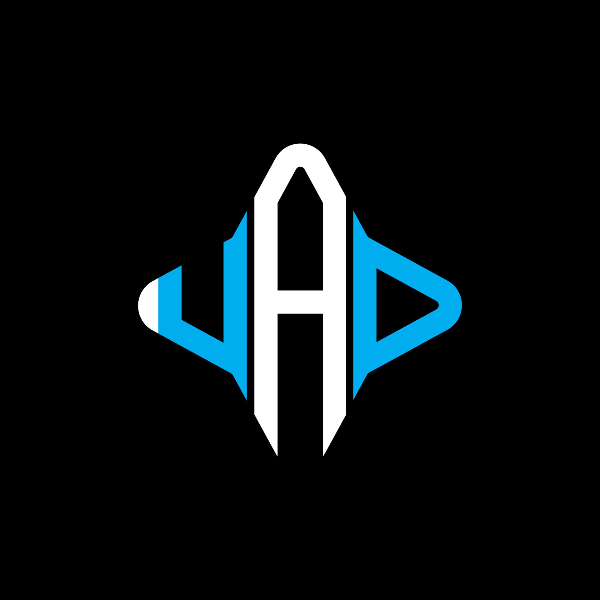 UAD Letter Logo Creative Design With Vector Graphic 8464427 Vector Art uad-letter-logo-creative-design-with-vector-graphic-8464427-vector-art