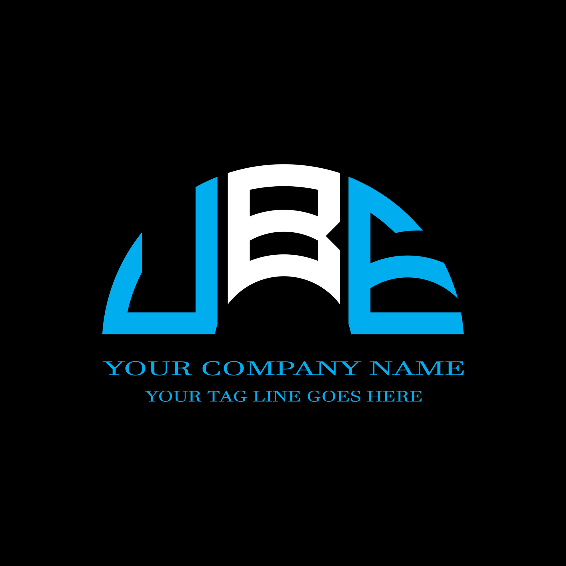 Ube Letter Logo Creative Design With Vector Graphic 8465896 Vector Art At Vecteezy