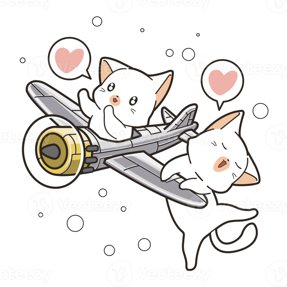 Cute Cat Cartoon 8481494 Png