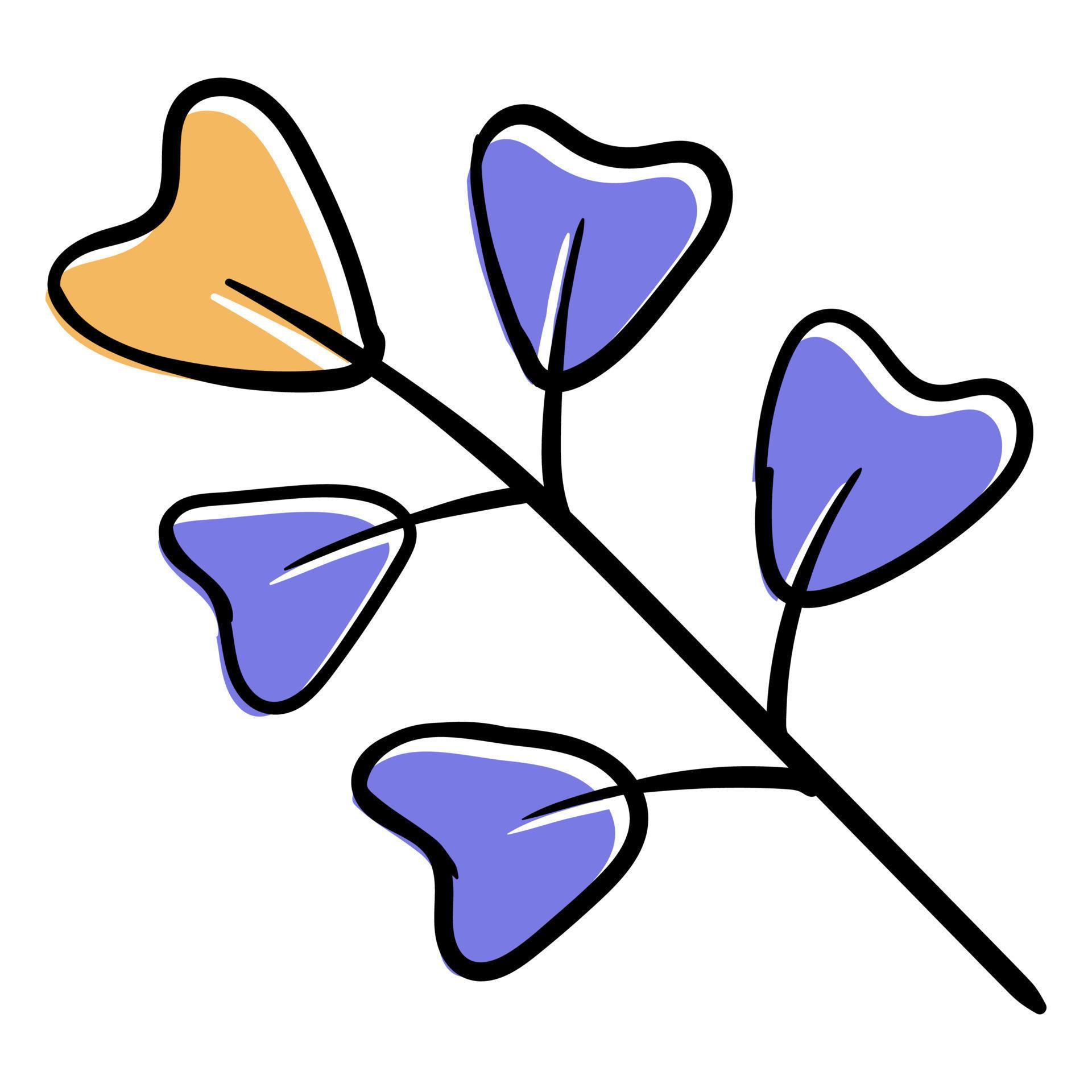 Hand Drawn Leaf Illustration 8484931 Vector Art At Vecteezy
