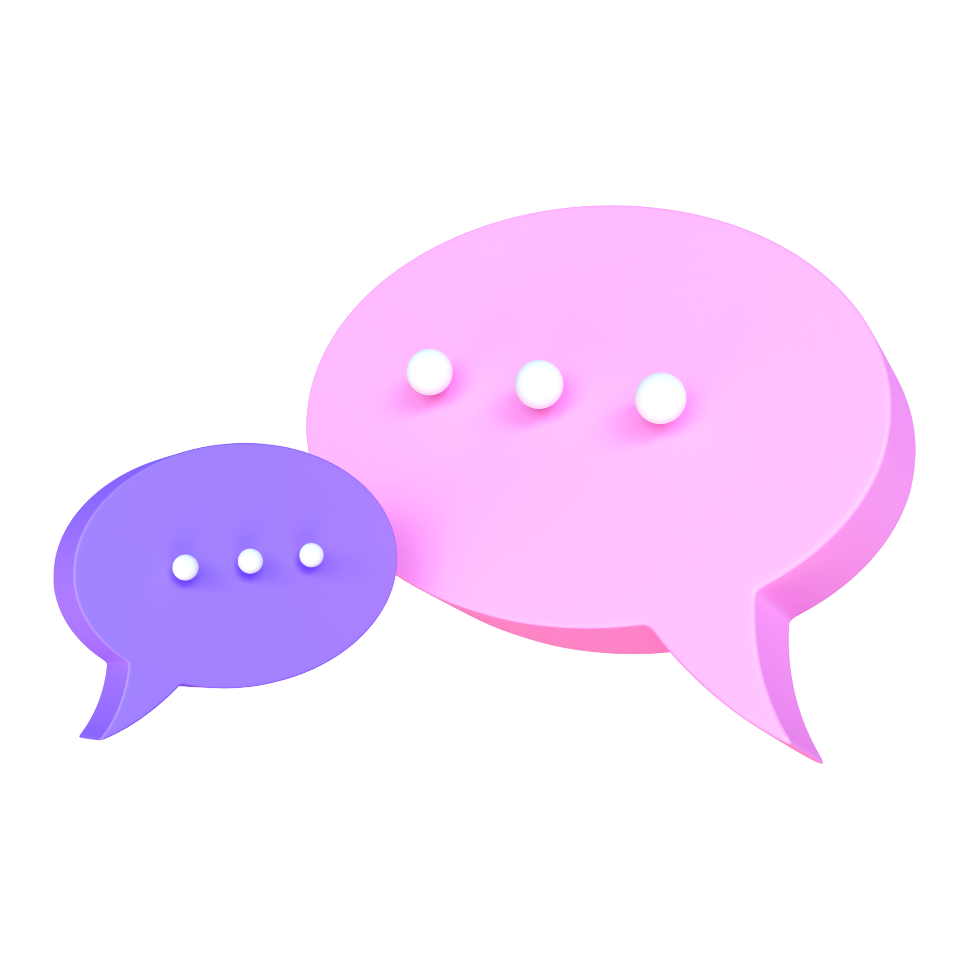 Chat Bubble icon. Minimal chat discussion box. Concept of social media ...
