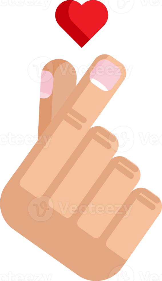 Hands Make Mini Heart Illustration 8492135 Png