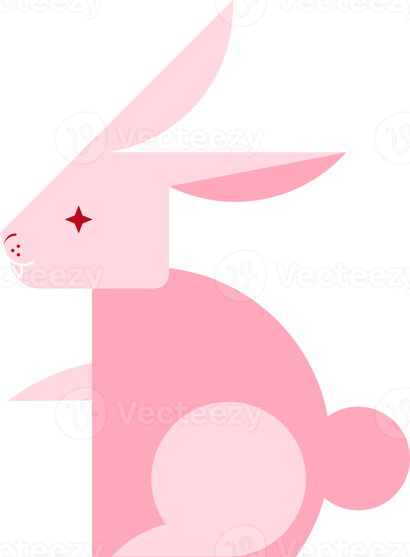 Cute Rabbit Cartoon Character 8492291 Png