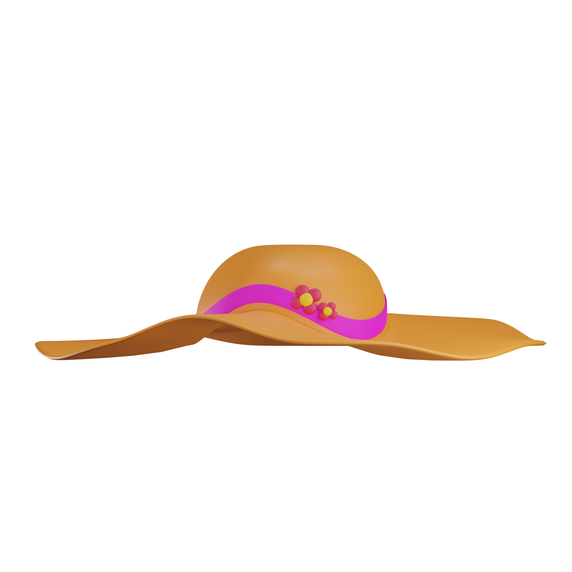 3d Beach Hat Object With Transparent Background 8496418 PNG 3d-beach-hat-object-with-transparent-background-8496418-png