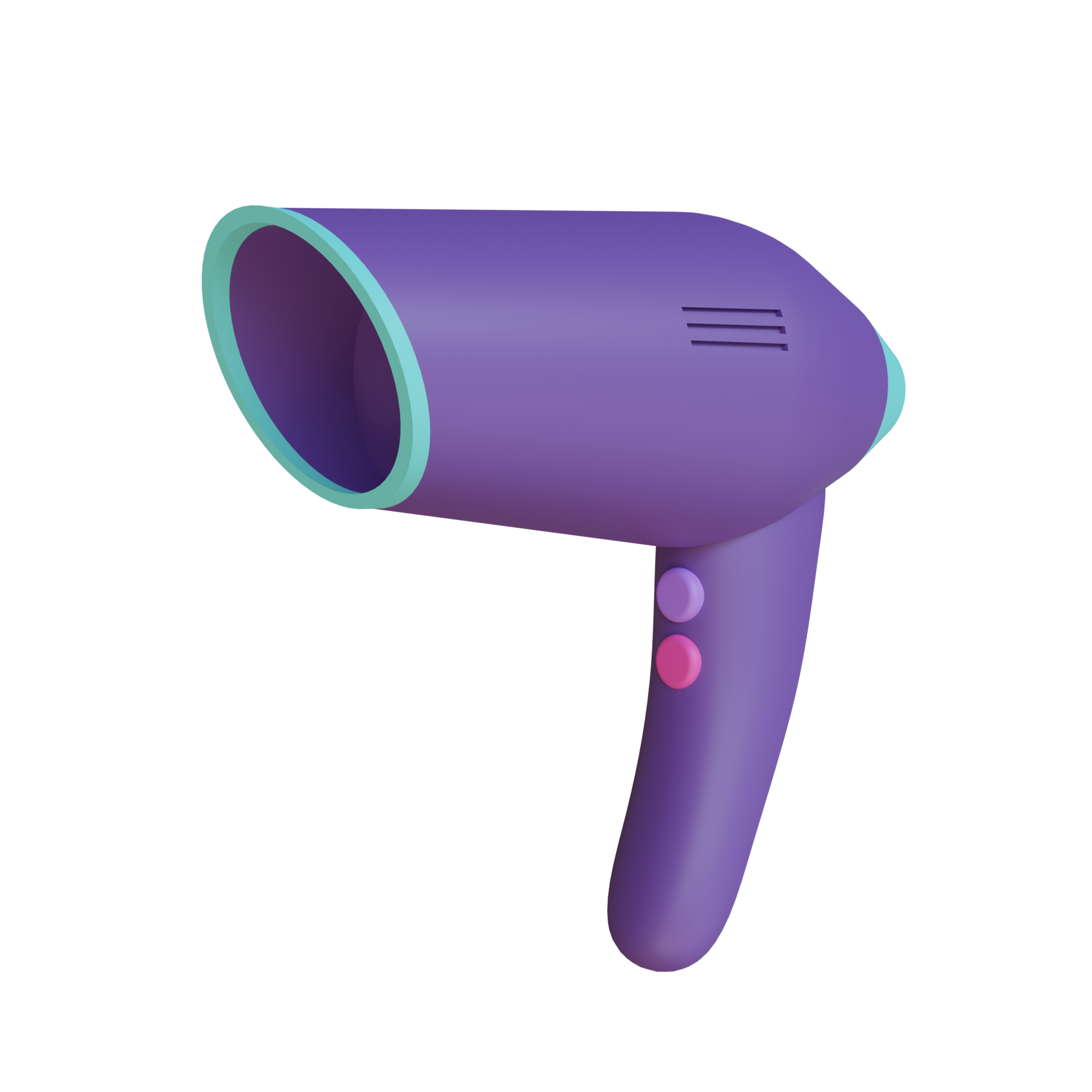 3d Render hair dryer object 8497241 PNG 3d Render hair dryer object 8497241 PNG