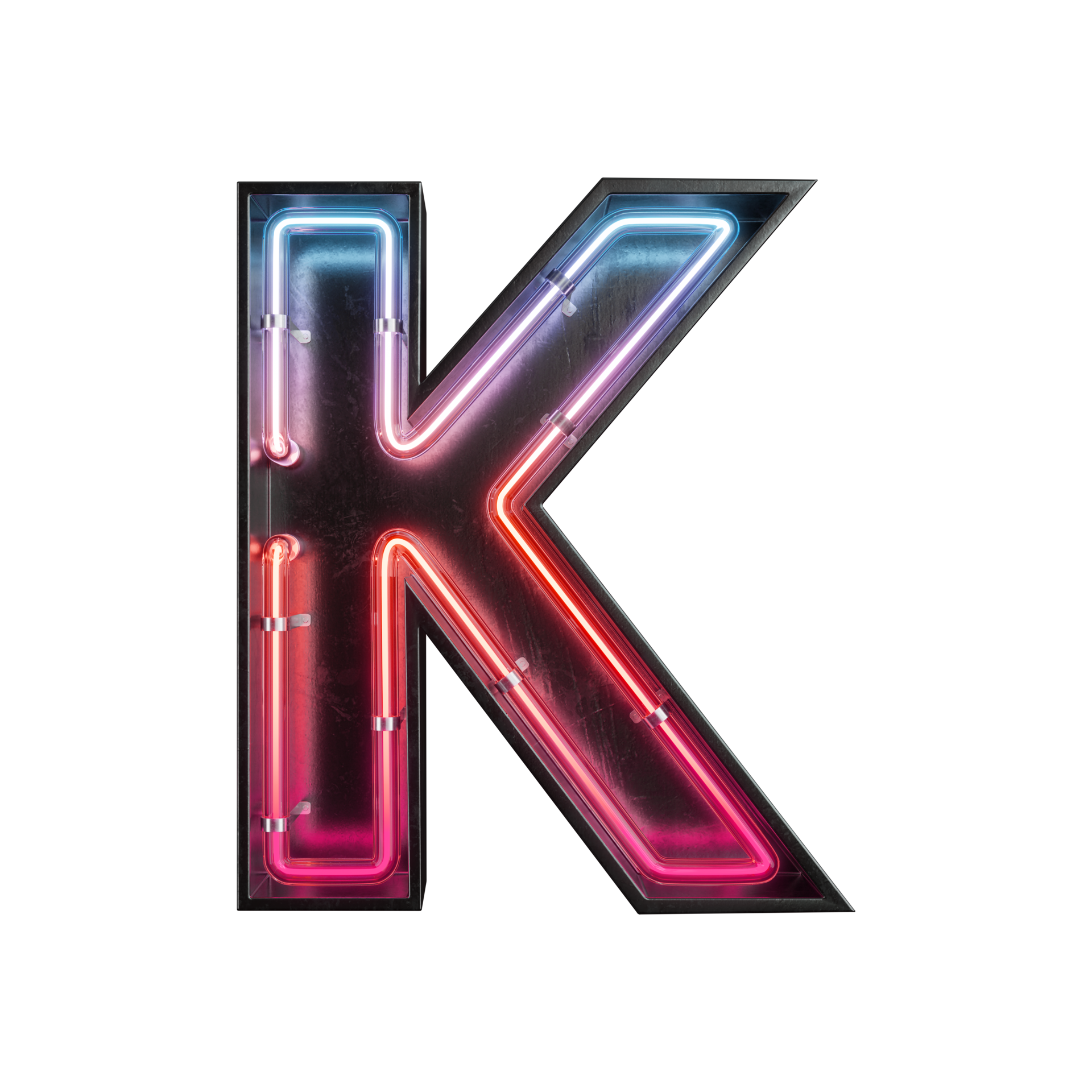 Alfabeto De Luz Neon K 8506062 Png