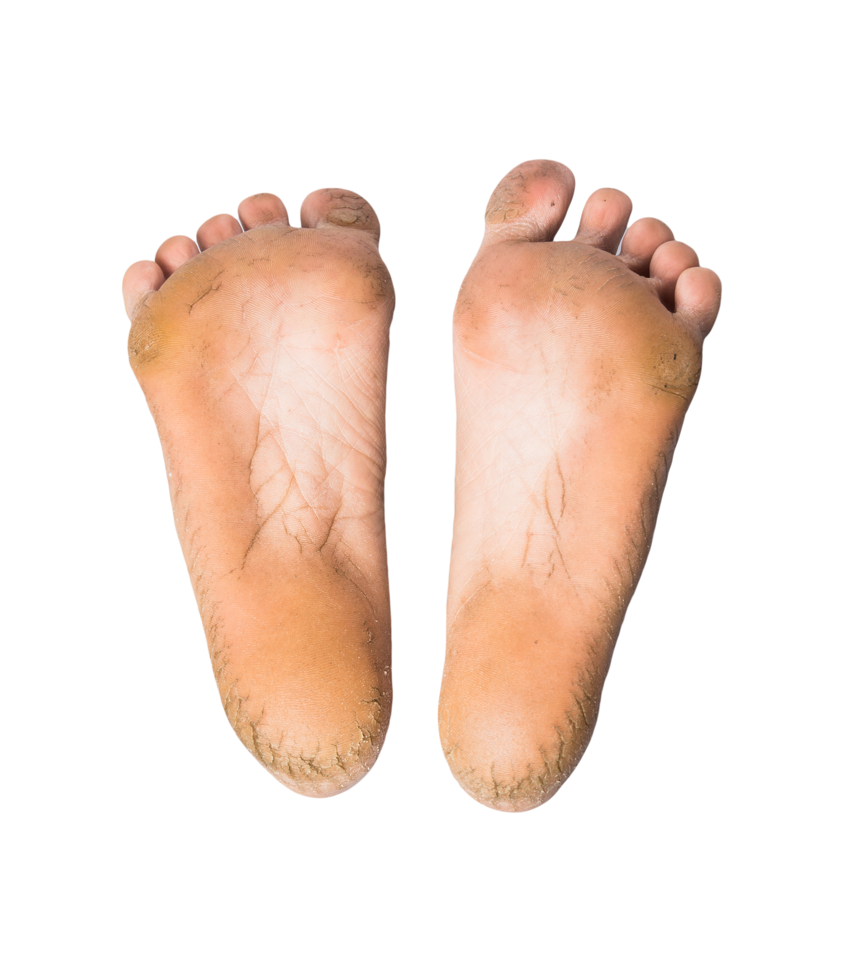 Pie O Par De Pies Descalzos Sobre Fondo Aislado 8508315 Png