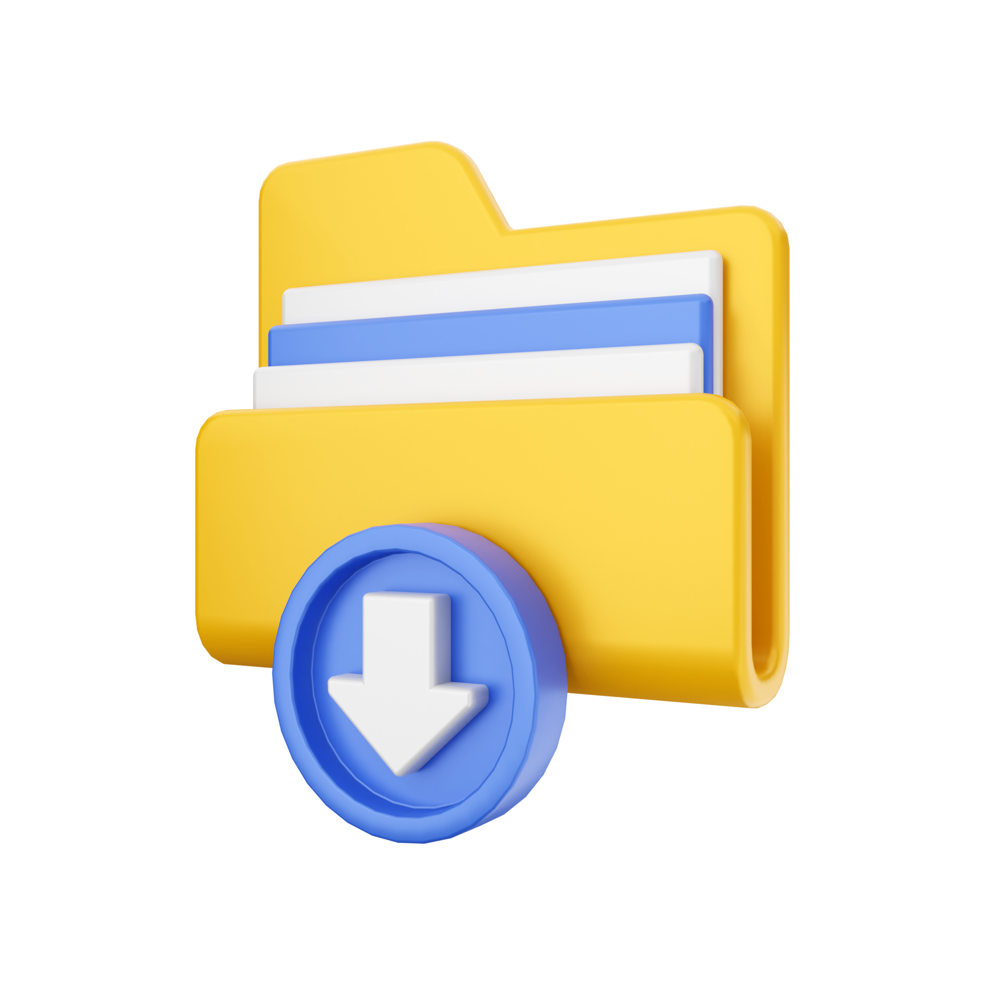 3d folder file icon Illustration 8508801 PNG 3d folder file icon Illustration 8508801 PNG