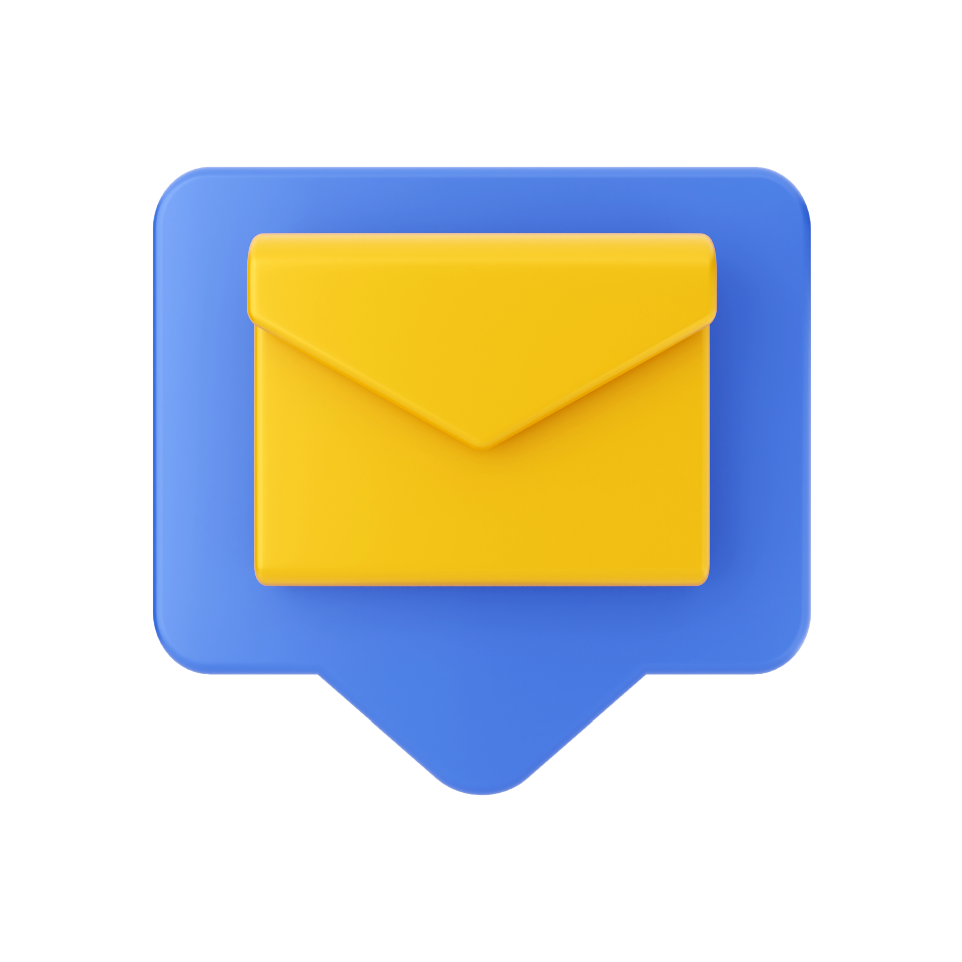 3d Mail Email Message Icon Illustration 8509301 Png