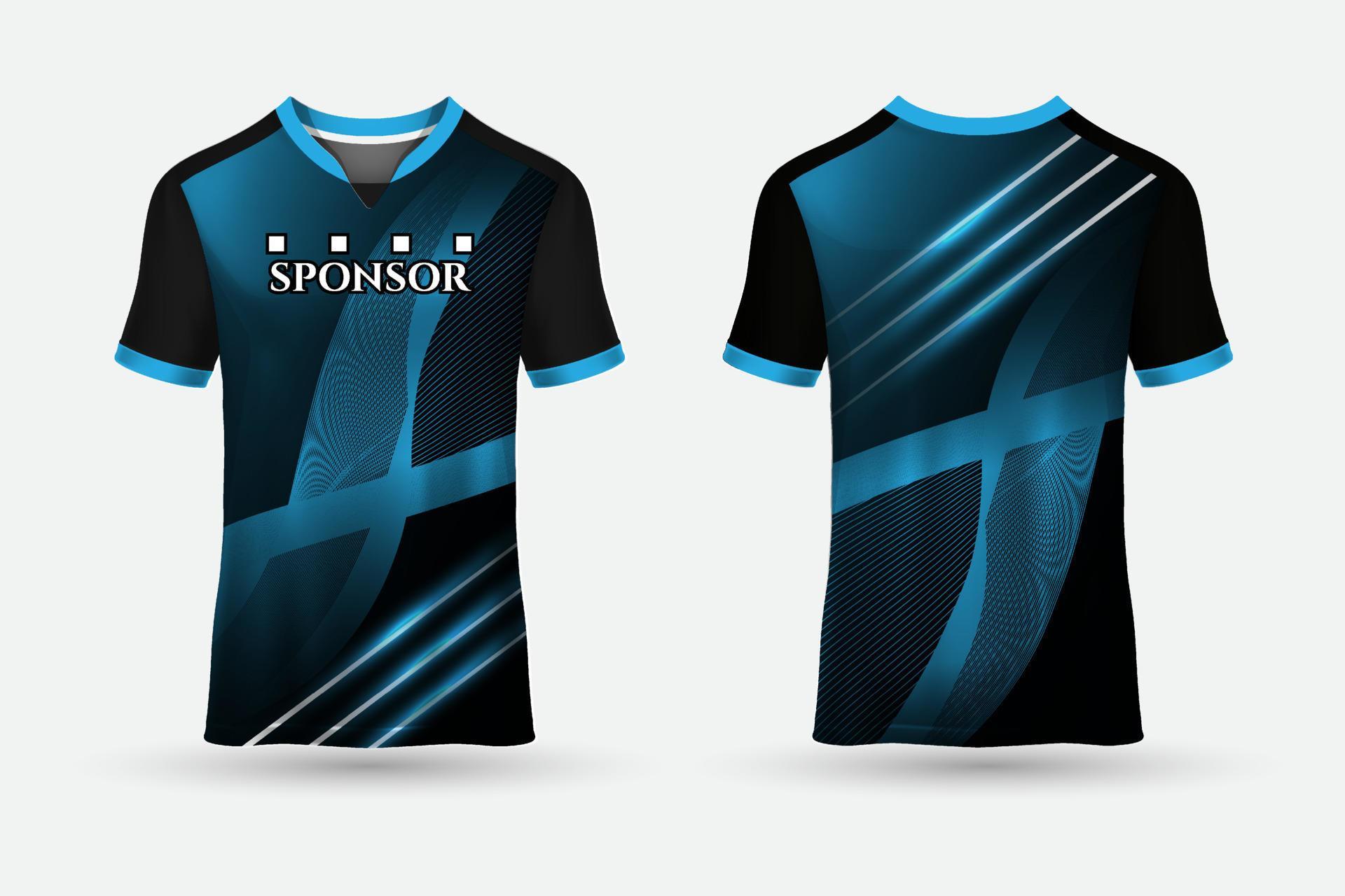 Modern And Fantastic Sports Jersey Design T Shirts 8513408 Vector Art