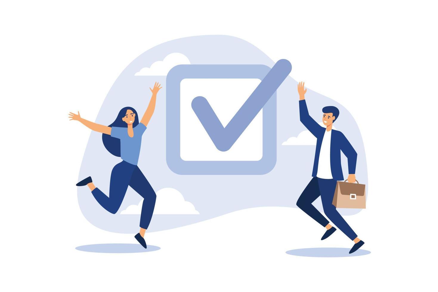Complete task, accomplishment or project done checklist, success or ... Complete task, accomplishment or project done checklist, success or ...