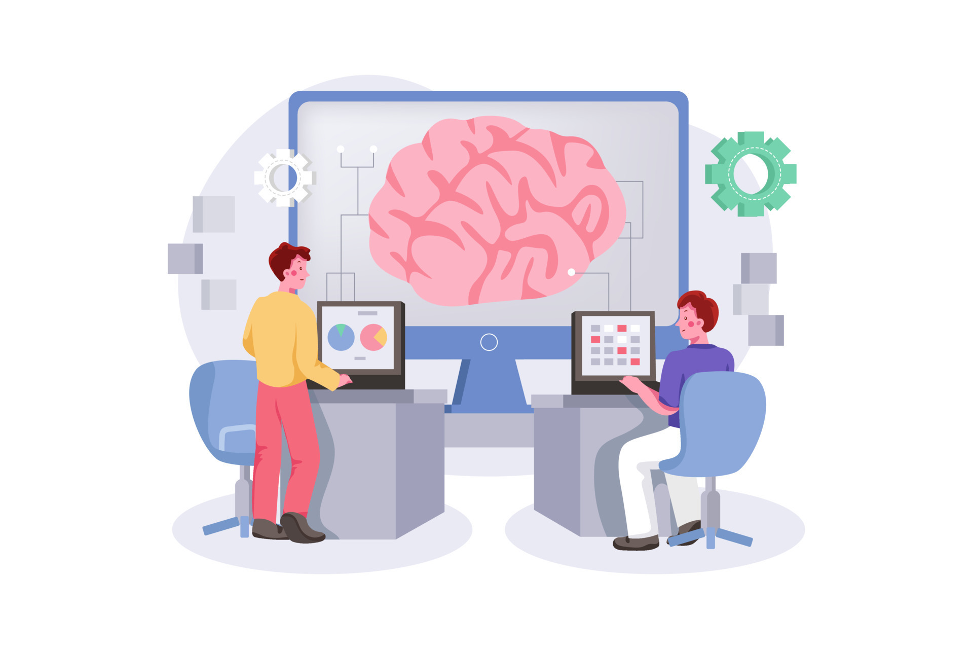 Artificial Intelligence Programming. Group of people sitting at ... Artificial Intelligence Programming. Group of people sitting at ...