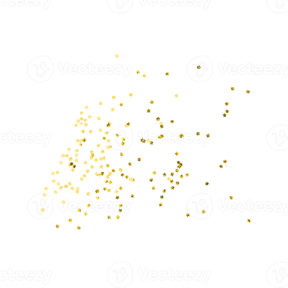 Star Confetti, Party decoration cutout, Png file 8520711 PNG