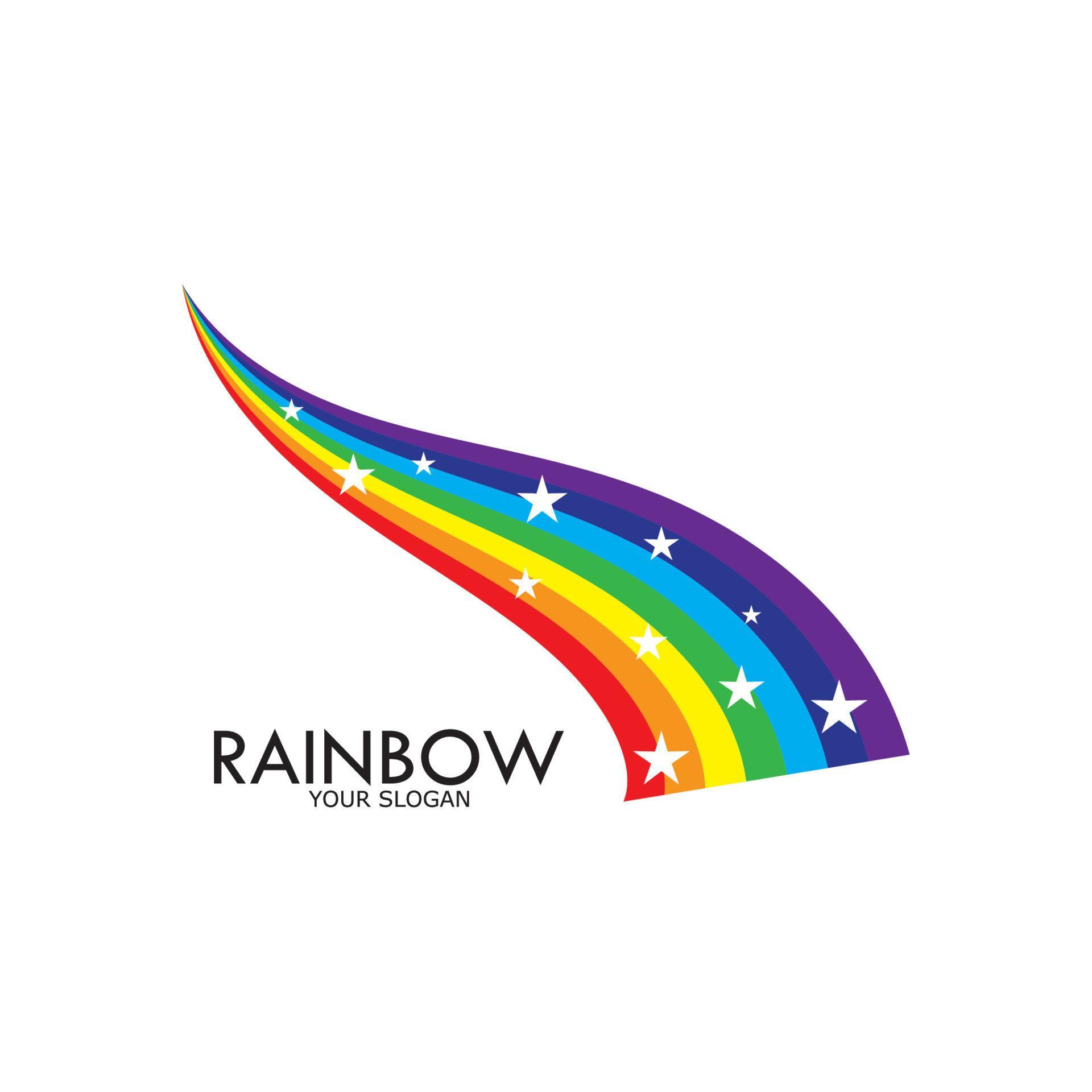 Rainbow vector icon illustration 8525241 Vector Art at Vecteezy