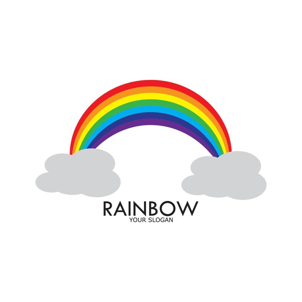 Rainbow vector icon illustration 8525305 Vector Art at Vecteezy