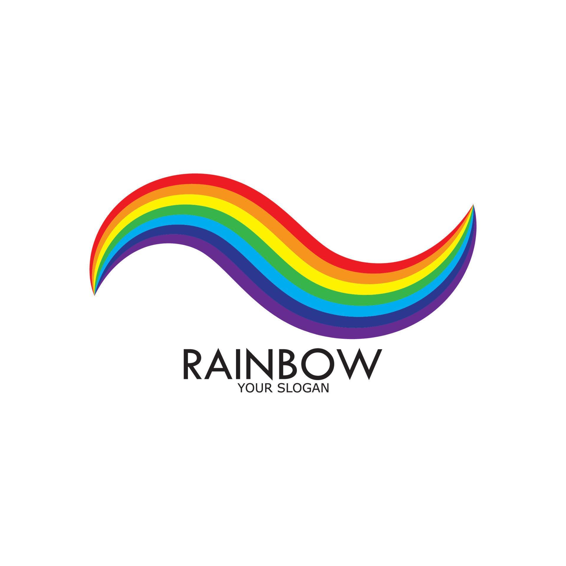 Rainbow vector icon illustration 8525375 Vector Art at Vecteezy