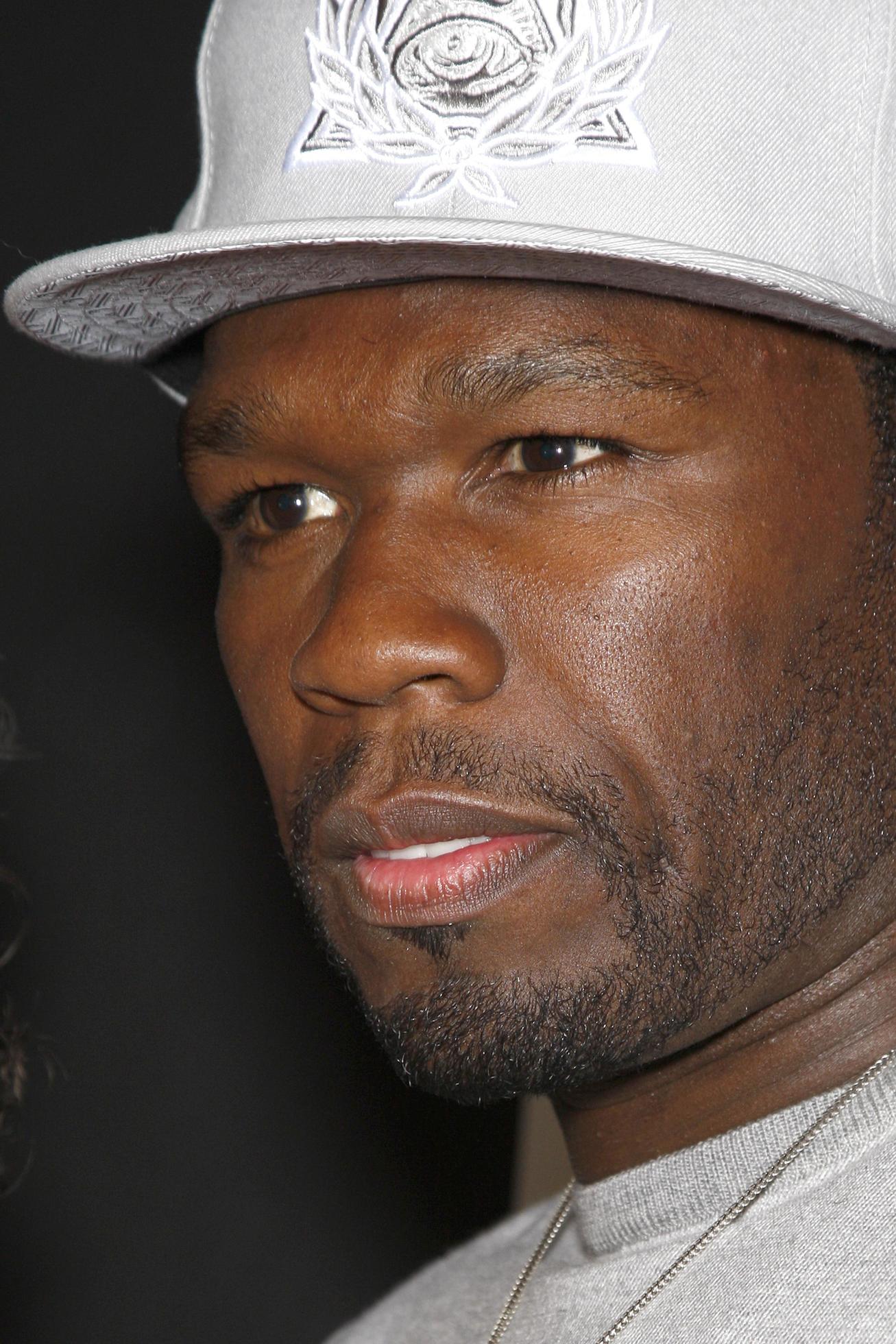 LOS ANGELES NOV 5 - Curtis Jackson aka 50 Cent arrives at the AFM Blowout Party at Pier 59 ...